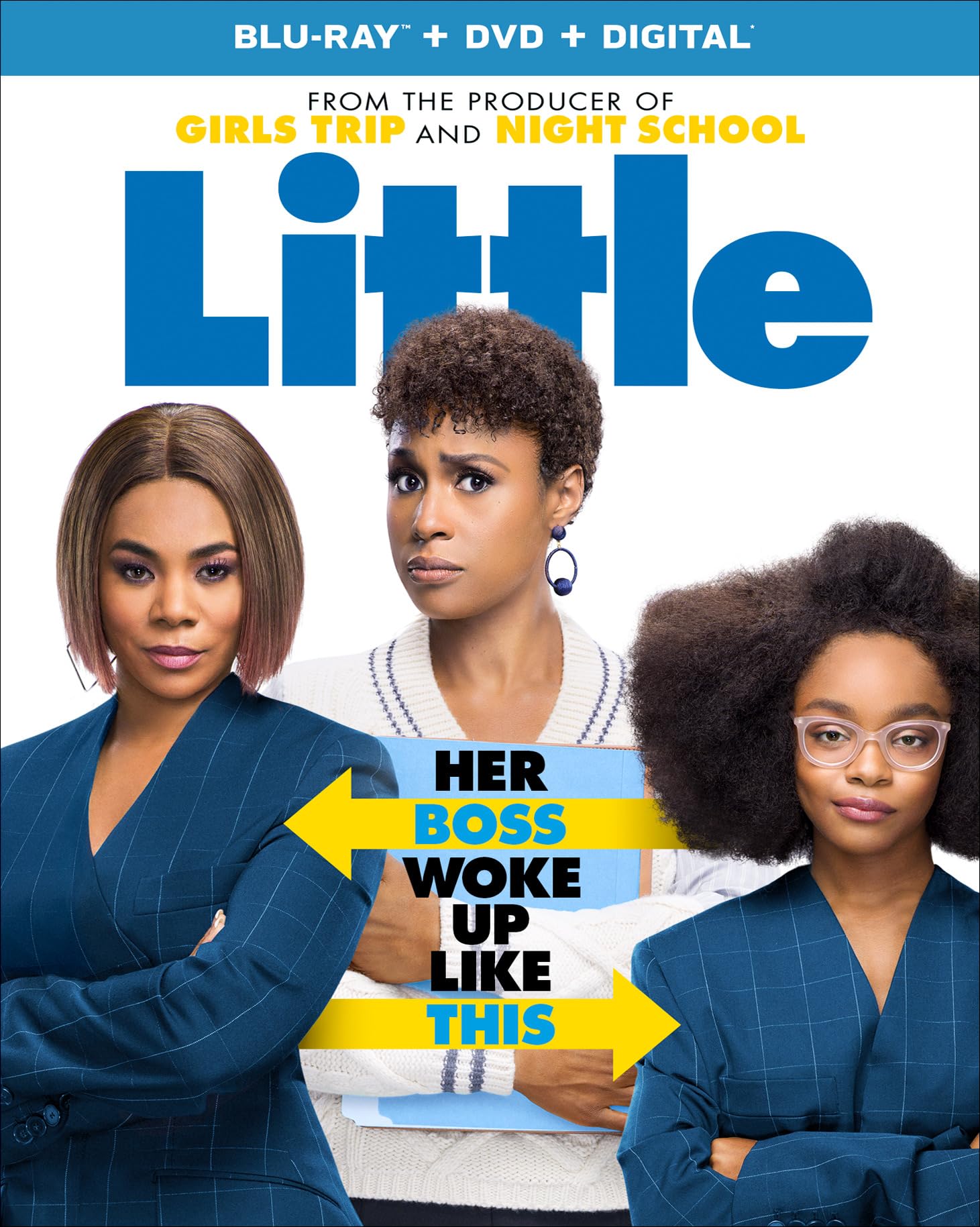Amazon.com: Little [Blu-ray] : Regina Hall, Issa Rae, Marsai Martin ...
