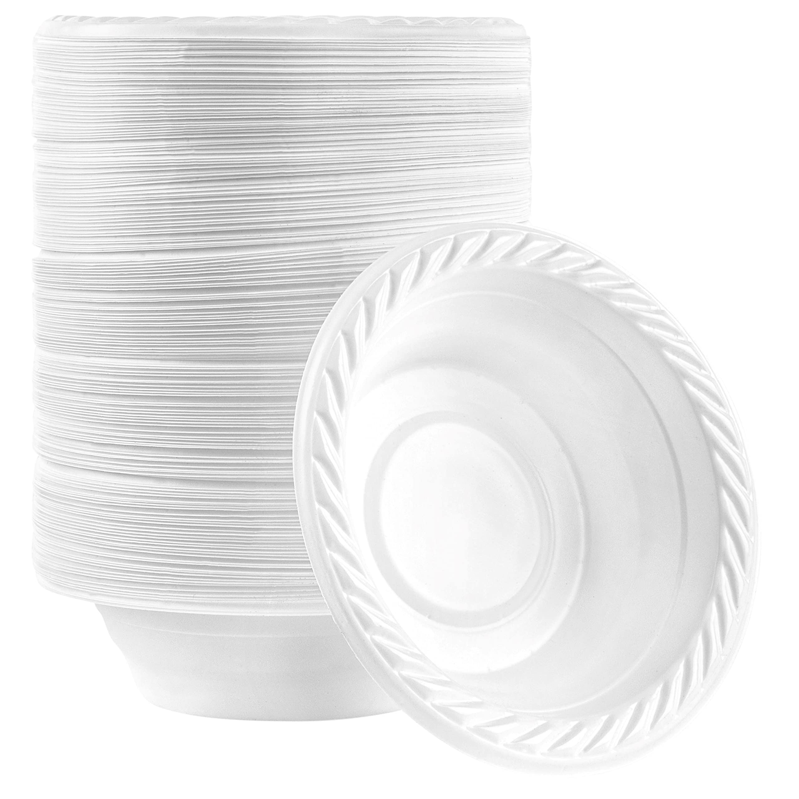 Snapklik.com : Plasticpro 5 Ounce Round Plastic Dessert Bowls Microwaveable