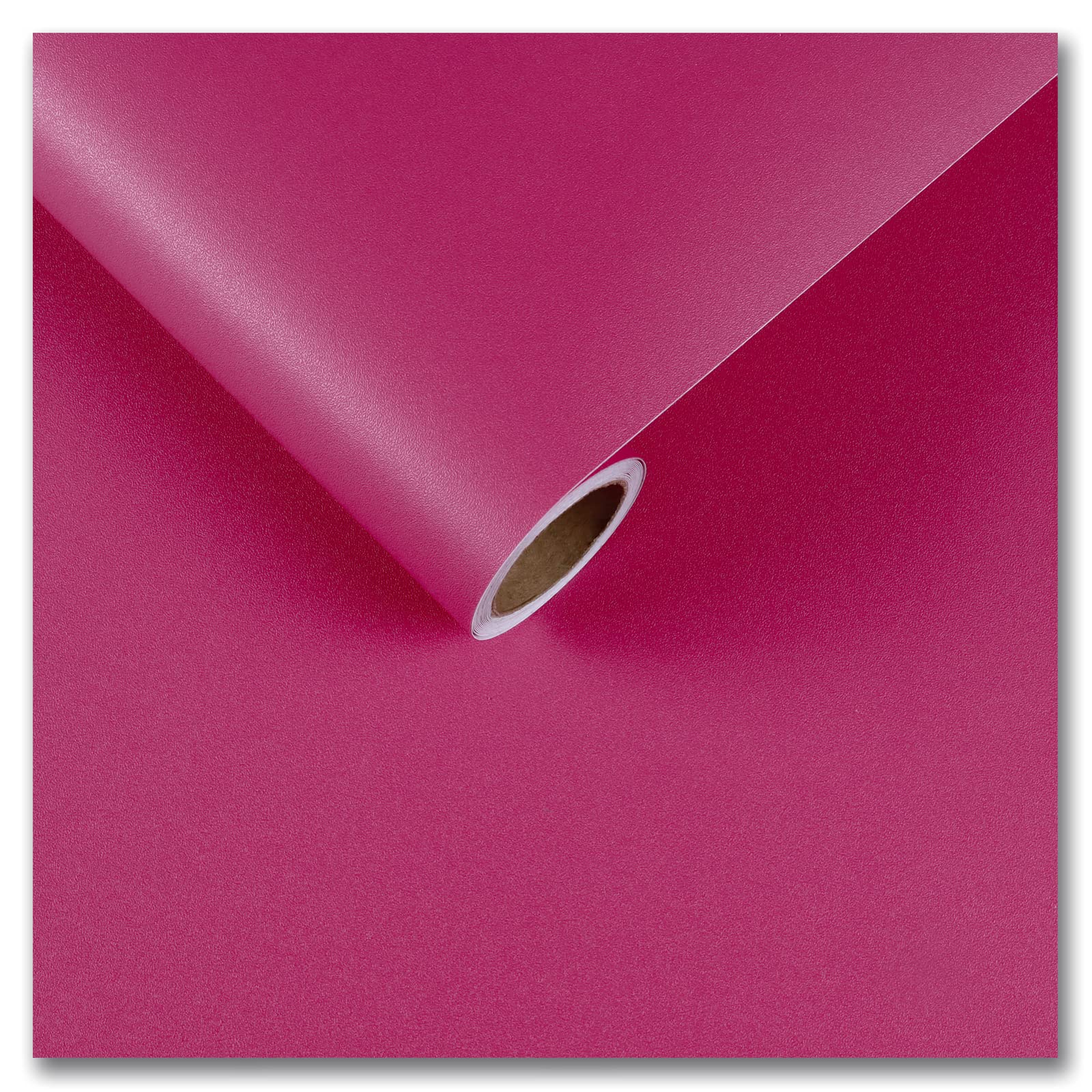 CRE8TIVE 24"x118" Wide Deep Pink Wallpaper Stick and Peel for Bedroom ...