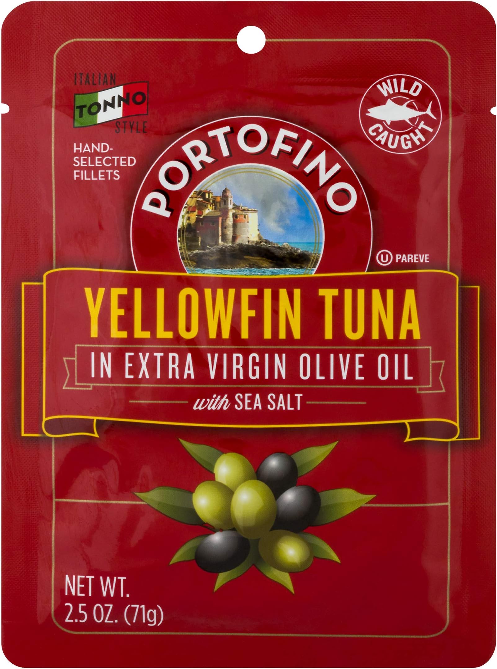Amazon.com : Portofino Solid Yellowfin Tuna In Extra Virgin Olive Oil ...