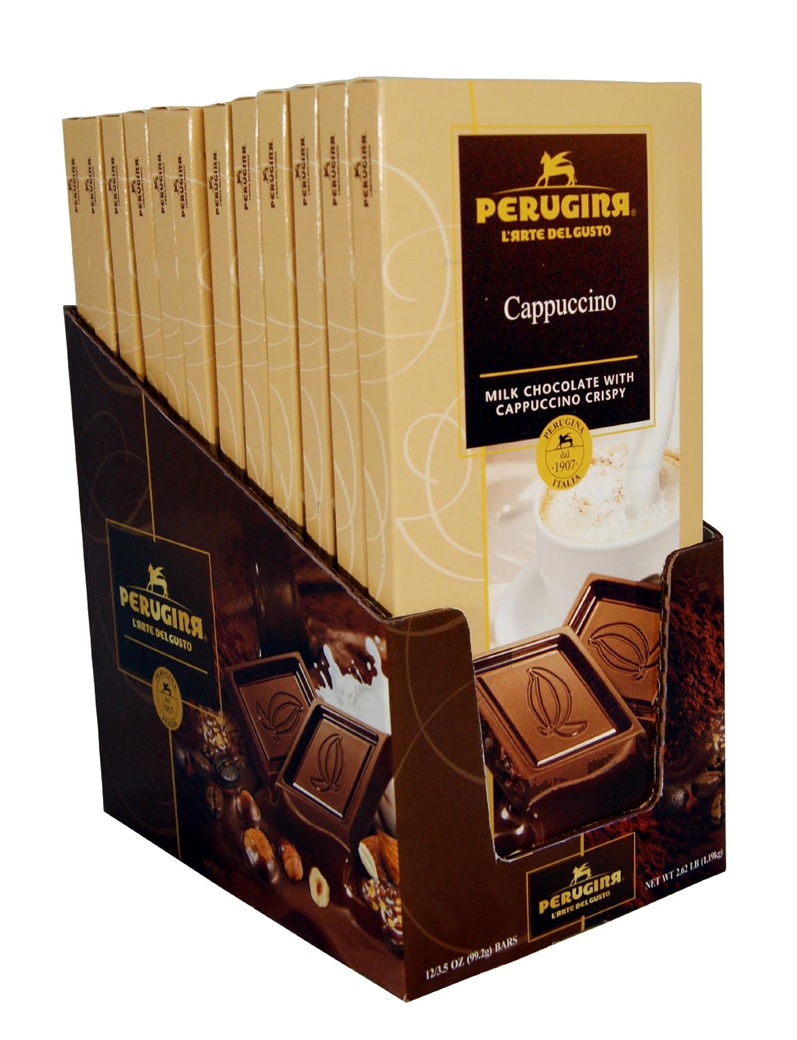 Amazon.com : Perugina Milk Chocolate with Cappuccino Crisps : Milk ...