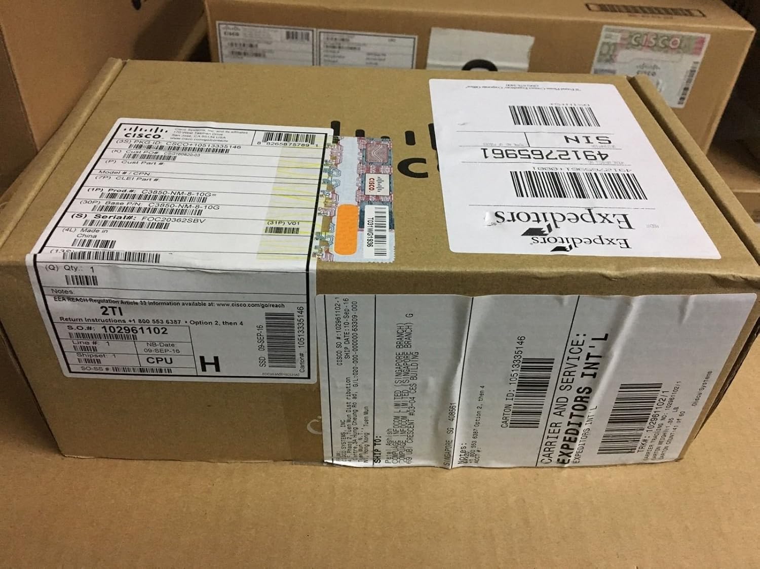 Amazon.com: CISCO C3850-NM-8-10G 8 X GIGABIT ETHERNET MODULE -3850 : Electronics