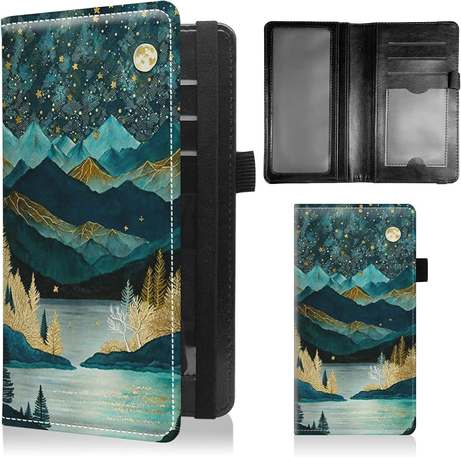 Amazon.com: BFSEROBJ Checkbook Covers for Personal Checkbook Duplicate ...