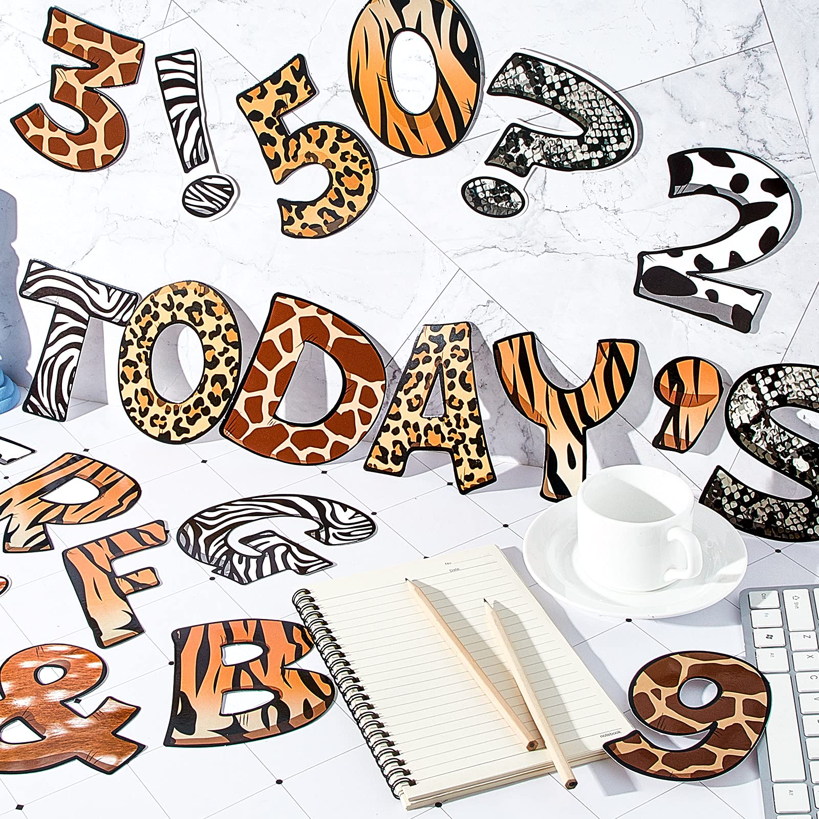 Letters For Bulletin Board 150 PCS Large 6" Bulletin Board Letters Set ...