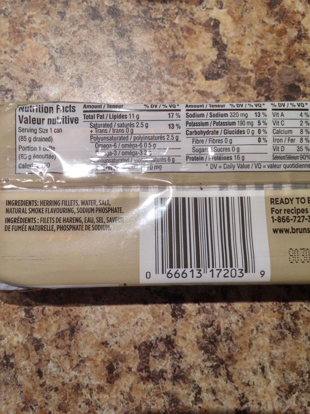 Brunswick Sardine Fillets Seafood Snacks Kippered 100g, 18 Count ...