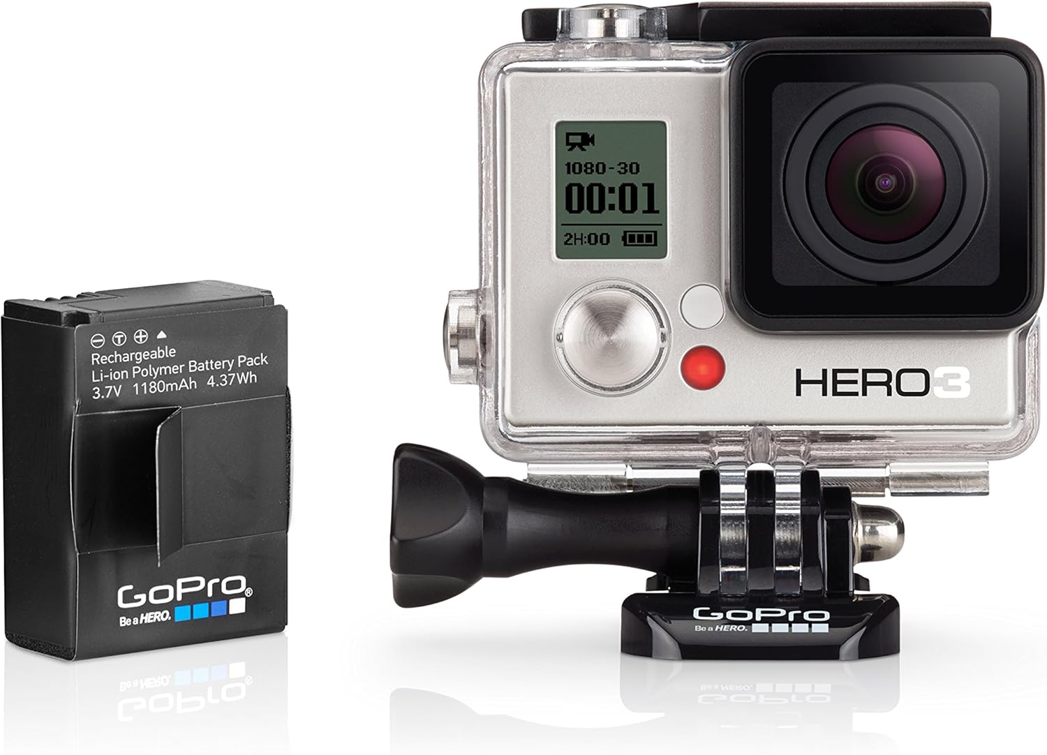 GoPro HERO3 Underwater Camera with Extra Battery - White: Amazon.co.uk ...