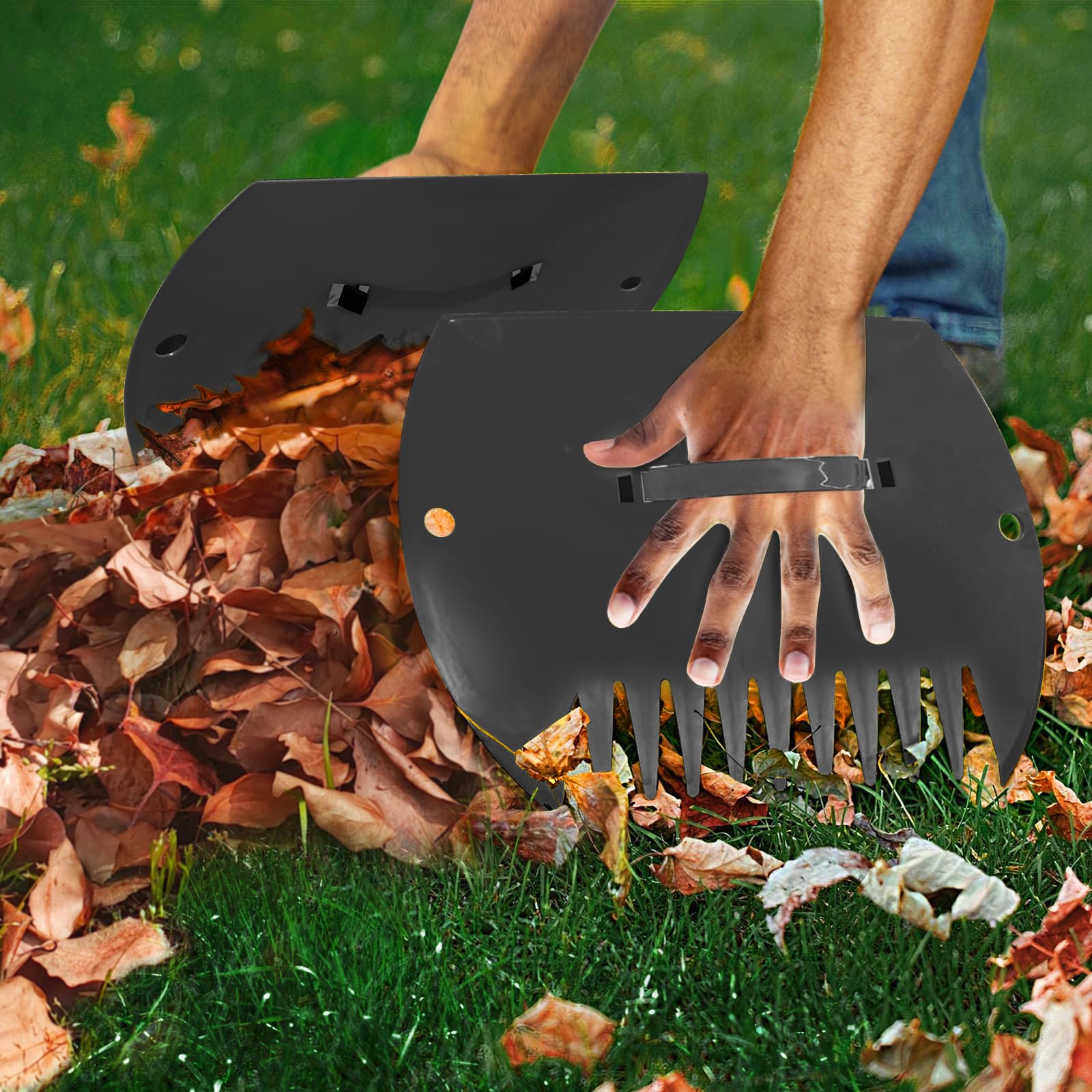 Snapklik.com : Evcitn 2set Leaf Scoops Hand Rakes