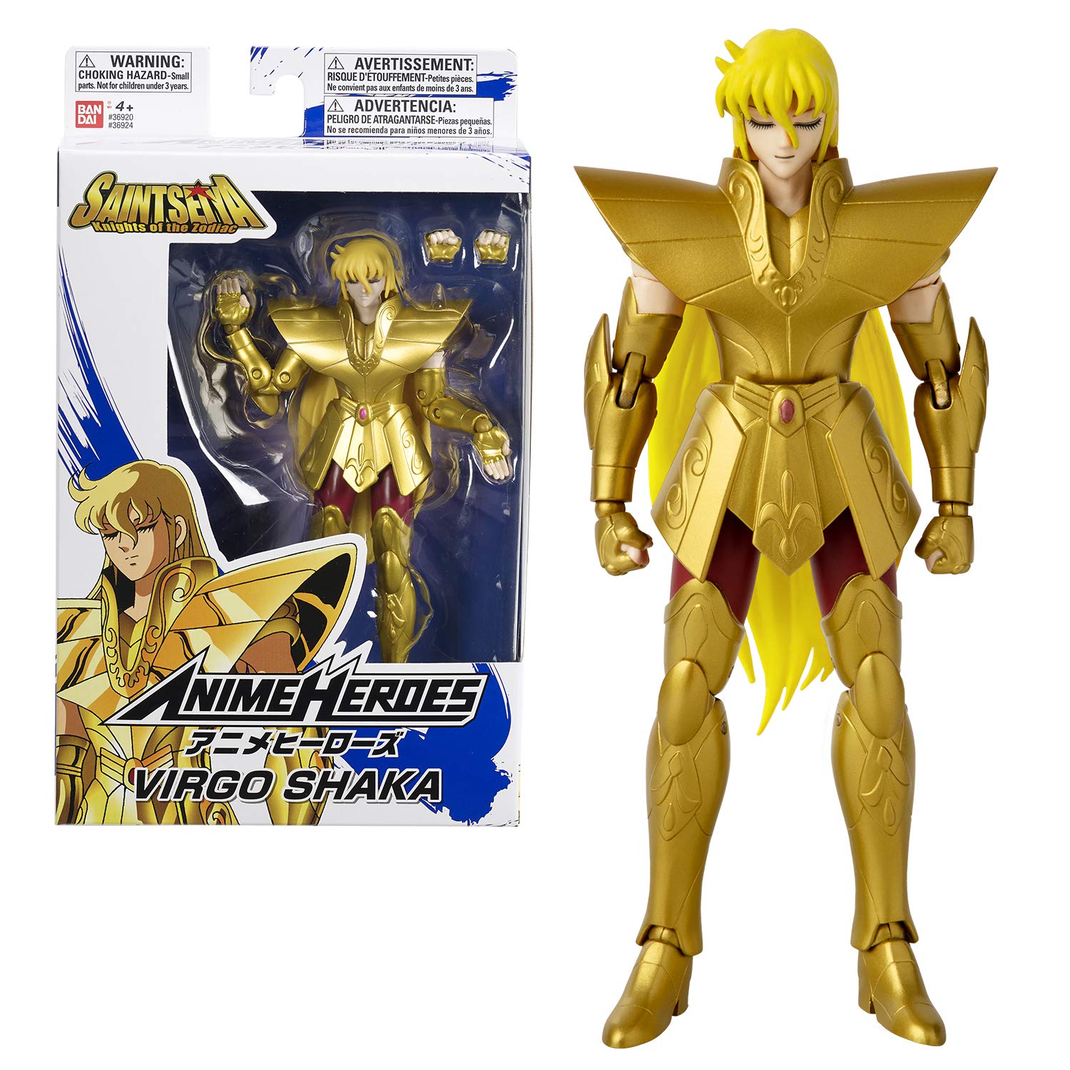 Anime Heroes Official Saint Seiya Knights of the Zodiax Action Figure ...