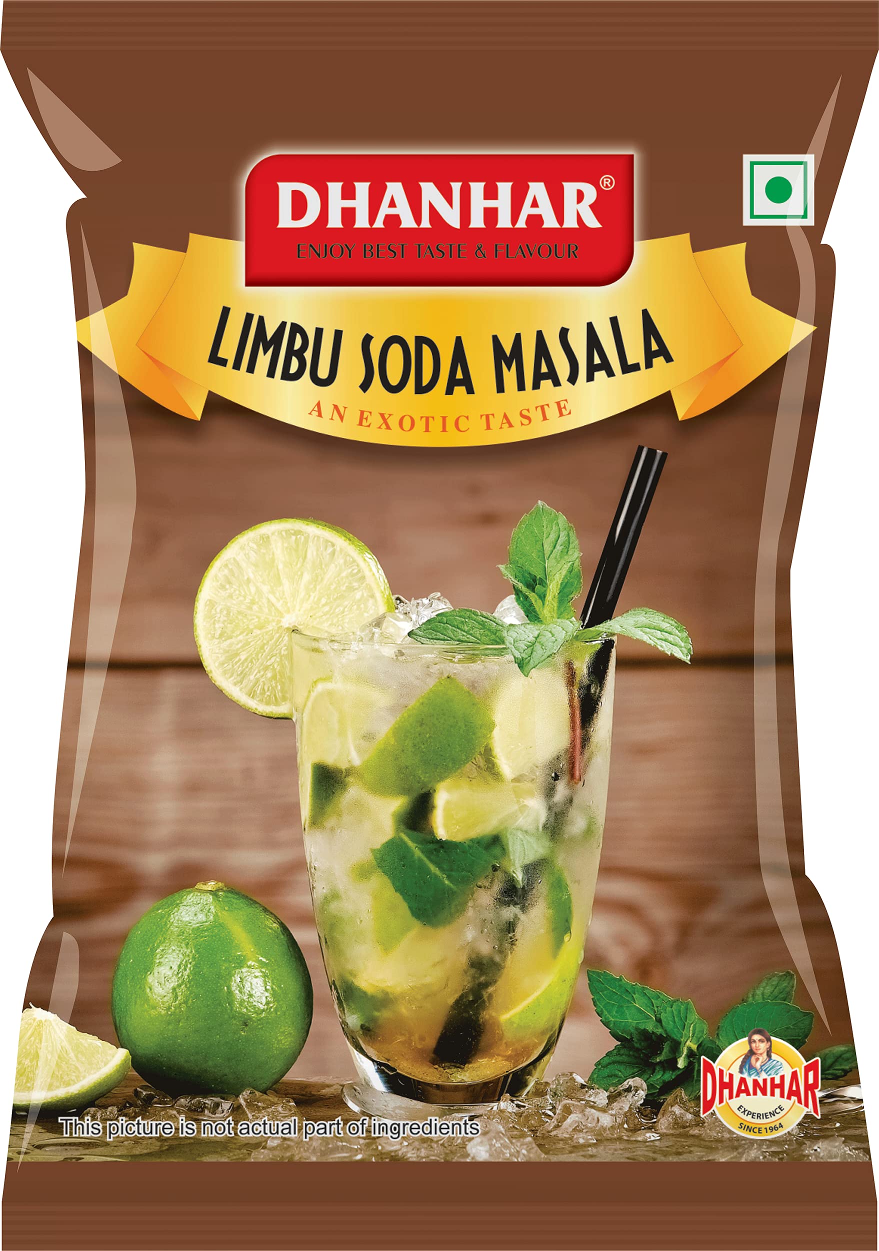 Dhanhar Limbu Soda Masala Powder Lemon Soda Powder Nimbu Pani ...