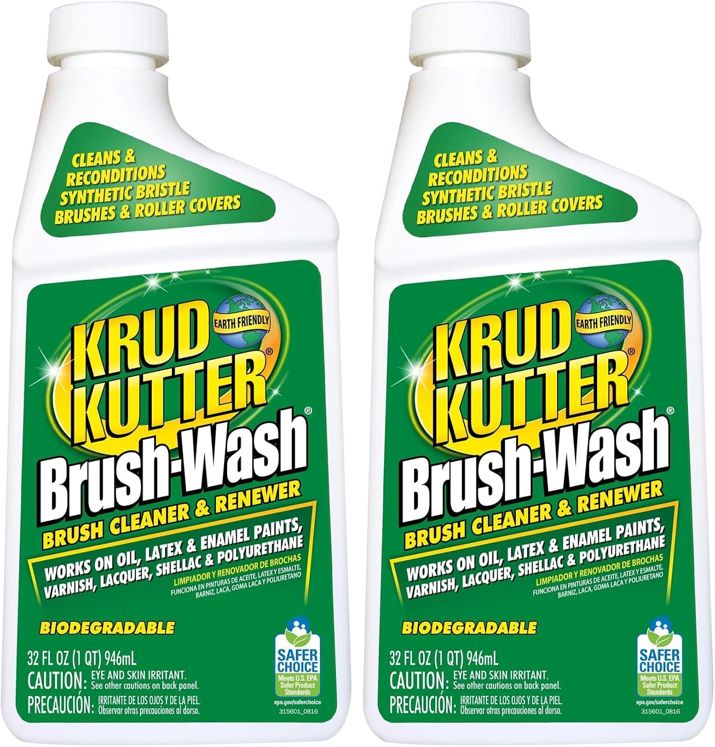Amazon.com: Rust-Oleum KRUD KUTTER BW32 Brush-Wash Cleaner and Renewer ...