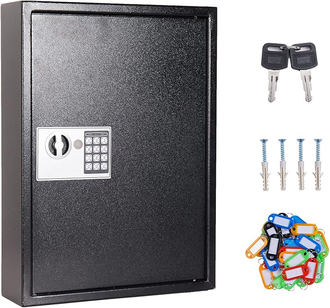 Amazon.com: UMEKEN Key Box Wall Mount 100 Position Valet Digital Car ...