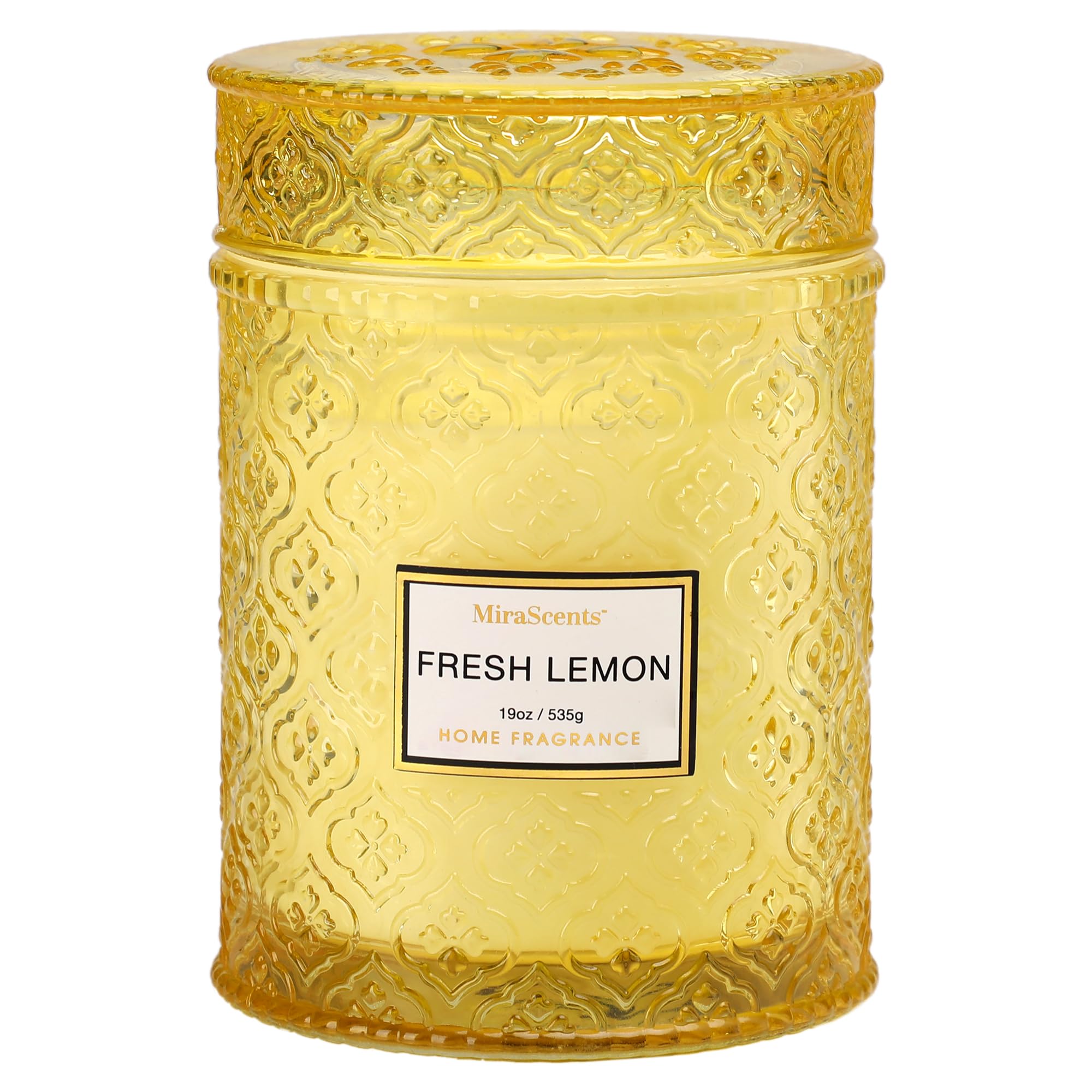 Amazon.com: Lemon Scented Candles, 19oz Aromatherapy Candles Gifts for ...