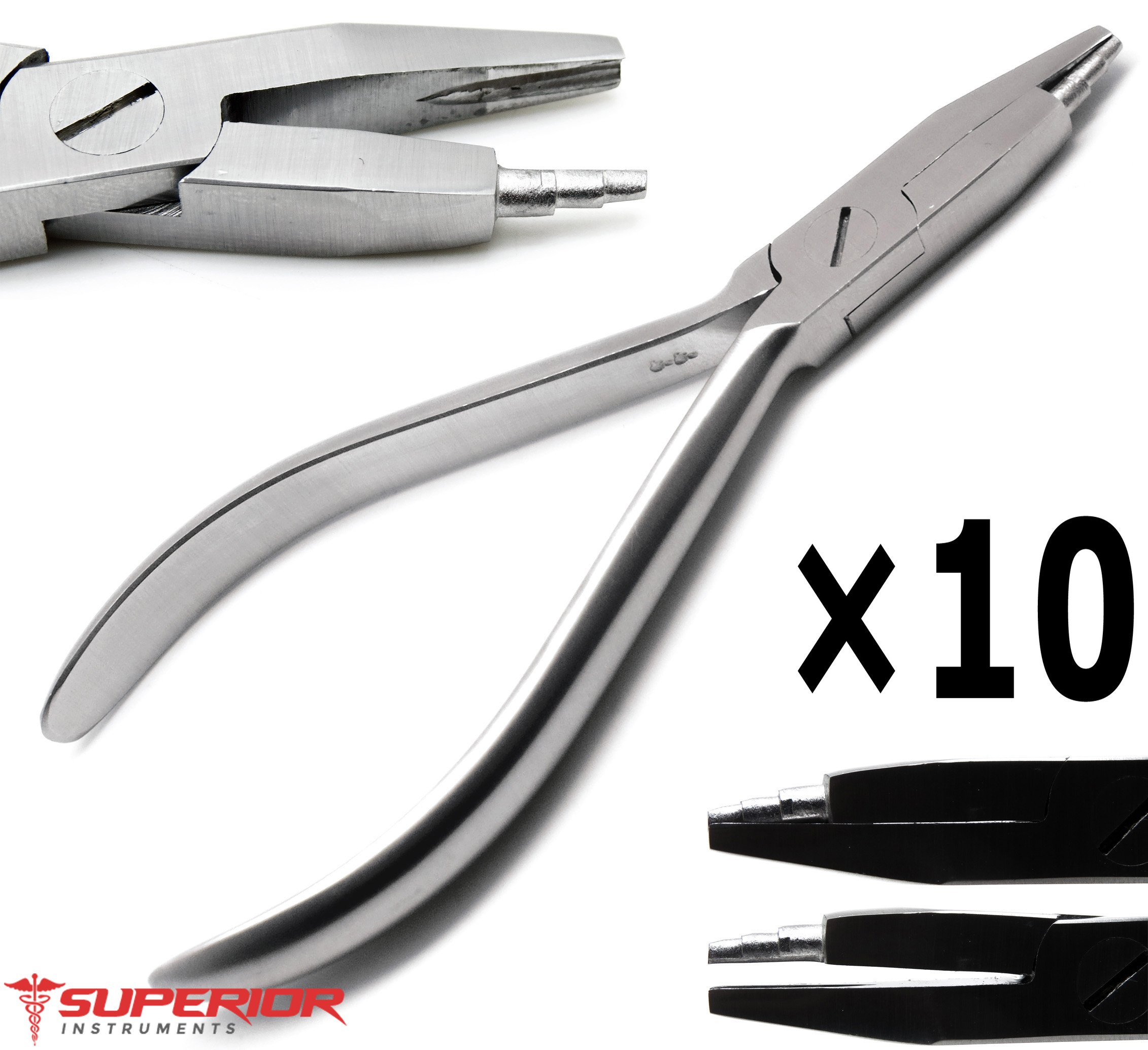 Buy 10 Pcs Superior Tweed Loop Forming Pliers 5.5" L-Key Dental ...