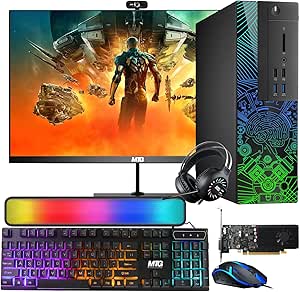 Amazon.com: Lumos 8 Gaming Desktop PC, Intel Core i7 6th Gen, GT 1030 ...