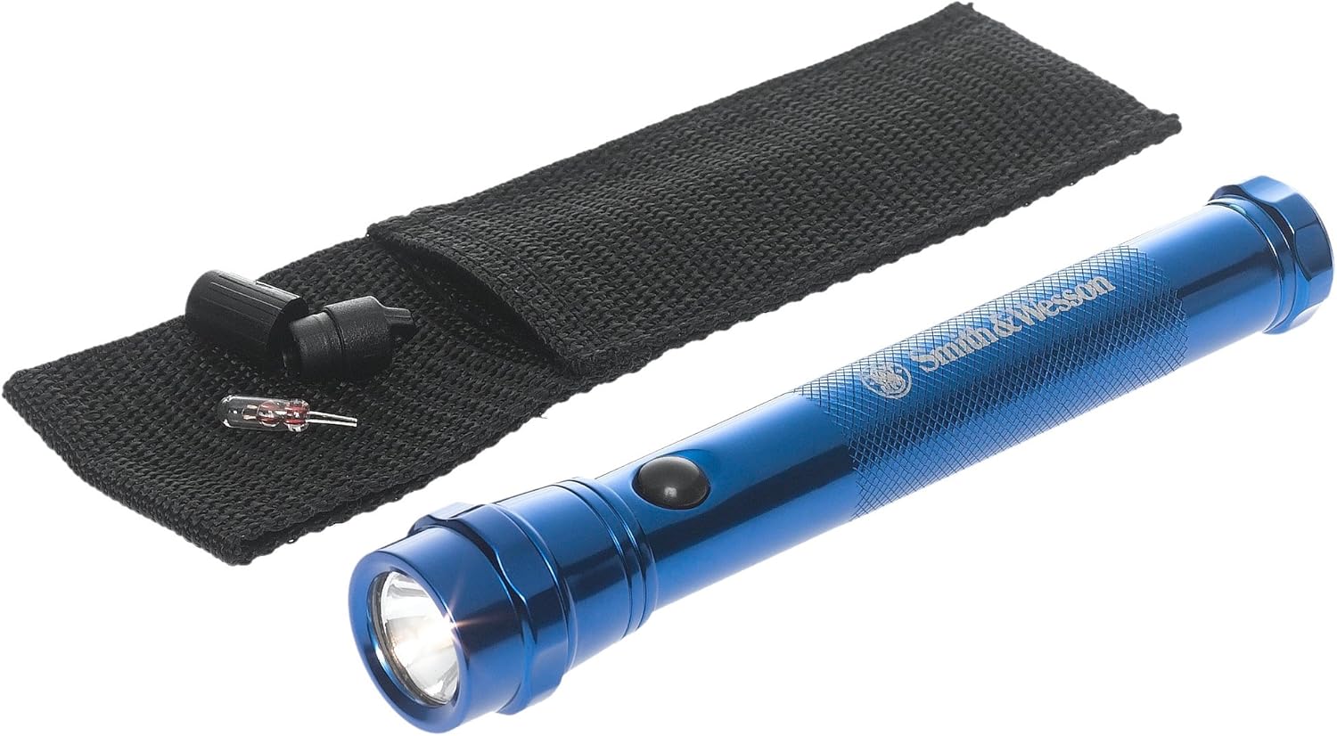Amazon.com: Smith & Wesson Aluminum 2AA Flashlight with Xenon Bulb ...