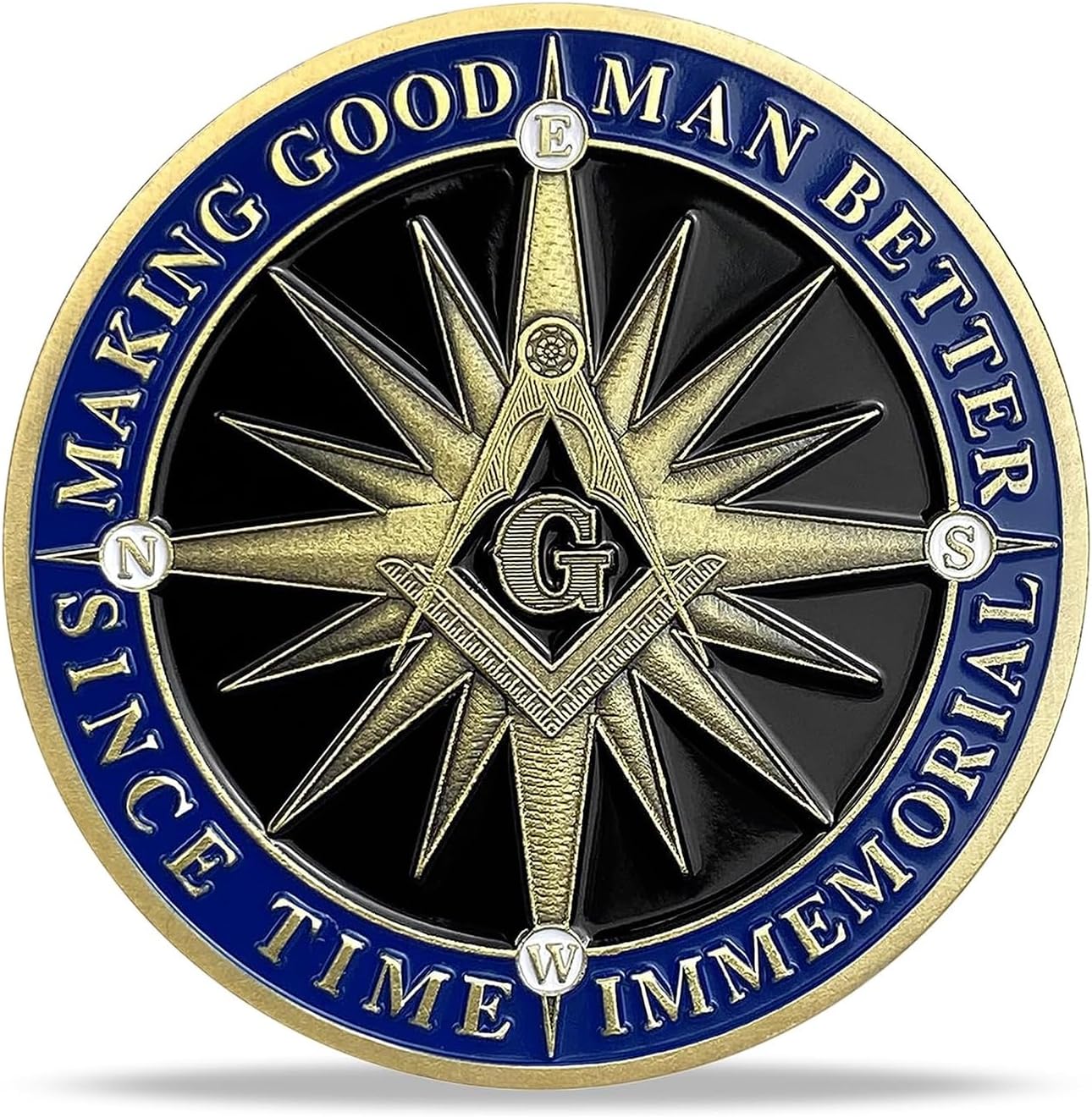 Amazon.com: Masonic Challenge Coins Master Mason Brotherhood Challenge ...