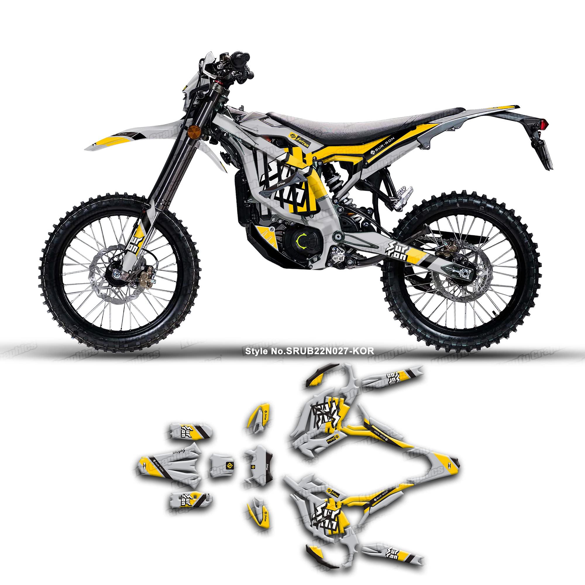 Amazon.com: Kungfu Graphics Decal Kit for Surron SUR-RON Ultra Bee ...