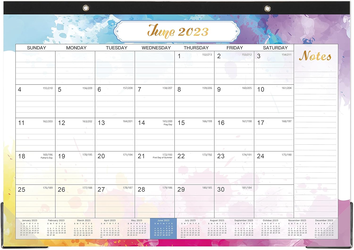 Amazon.com : 2022-2023 Desk Calendar - July 2022 - December 2023,18 ...