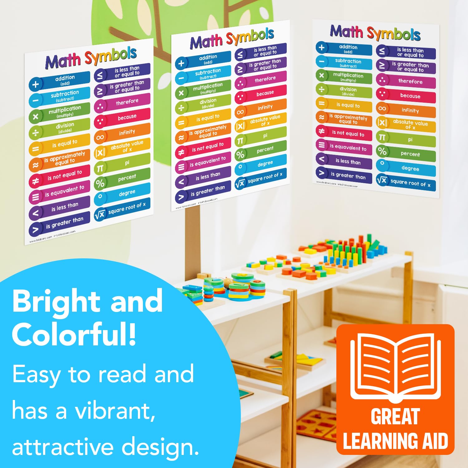 Snapklik.com : Educational Charts For Preschool To Grade 1 Bright And ...