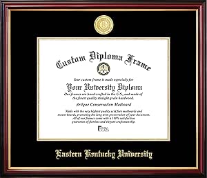 Amazon.com - Campus Images Eastern Kentucky University Petite Diploma Frame