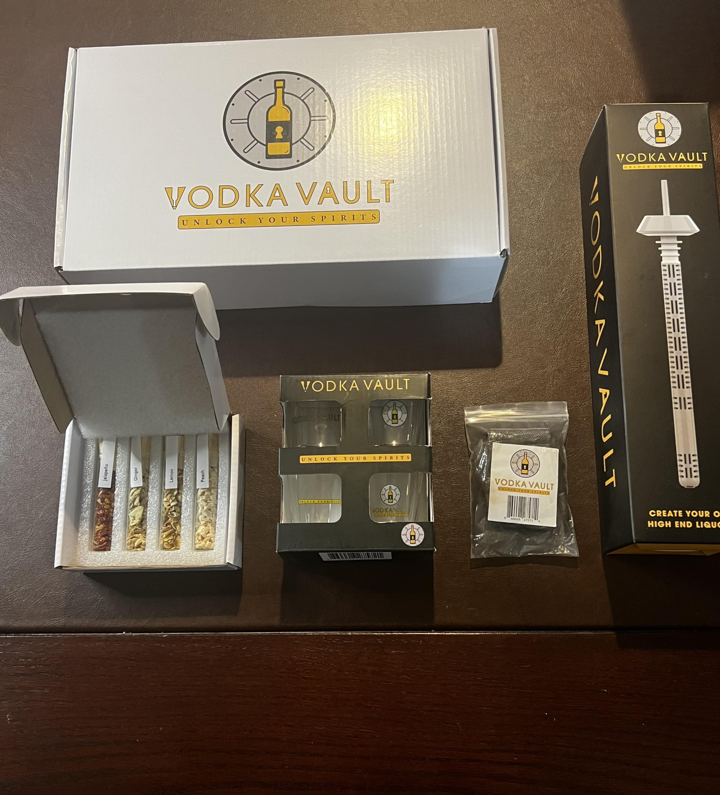 Amazon.com: Vodka Vault Infusion gift Set, Continuous infusion and ...