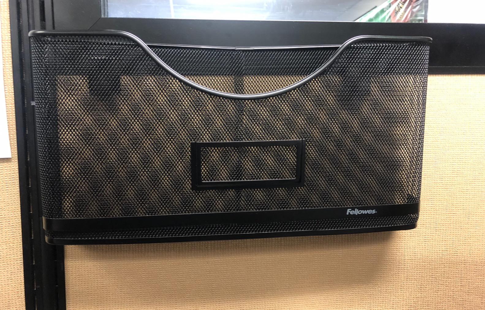 Amazon.com : Fellowes Mesh Partition Additions File Pocket (7702701 ...