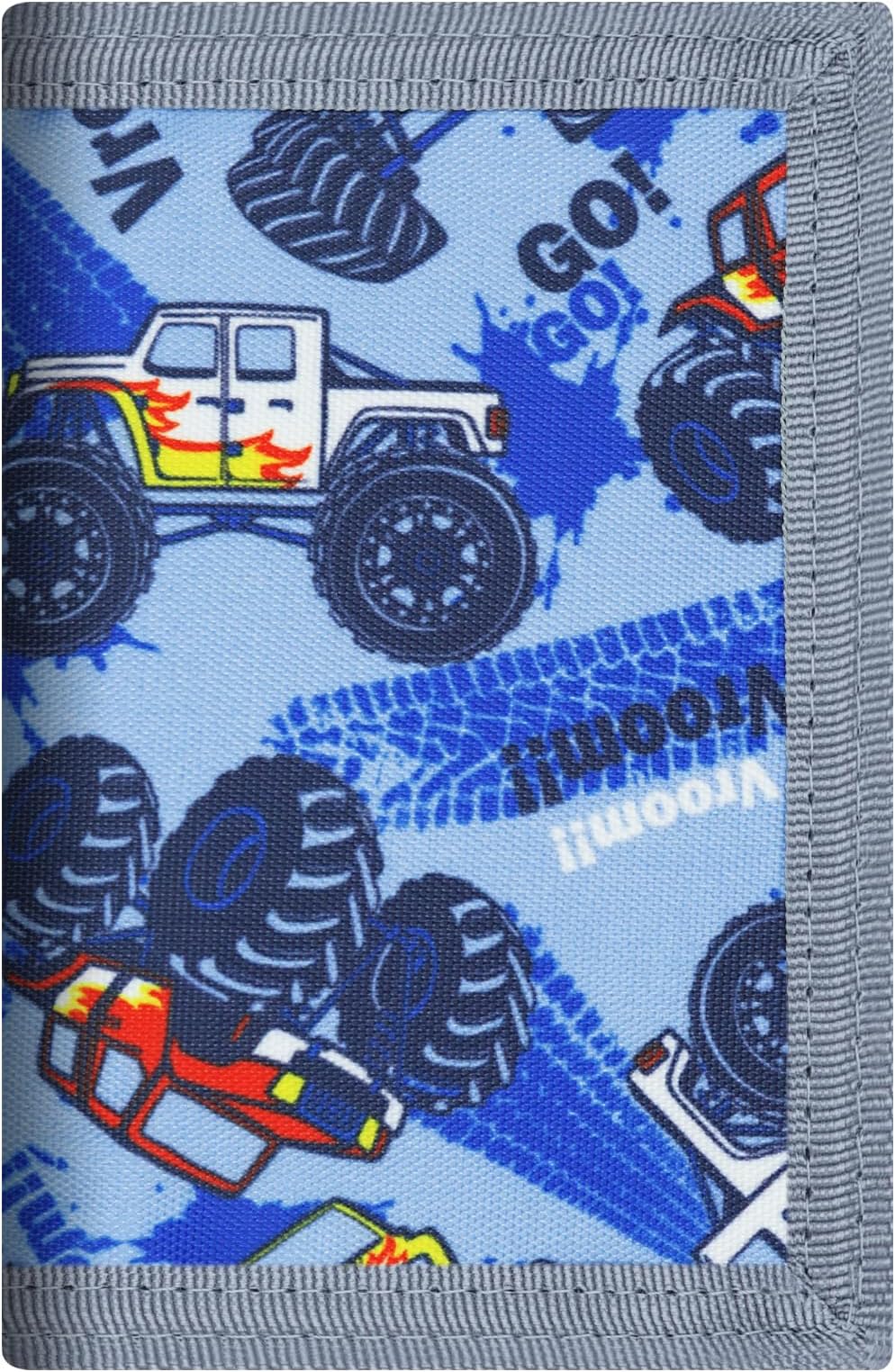 Amazon.com: Decorably Trifold Kids Wallet with Lanyard - Trifold ...