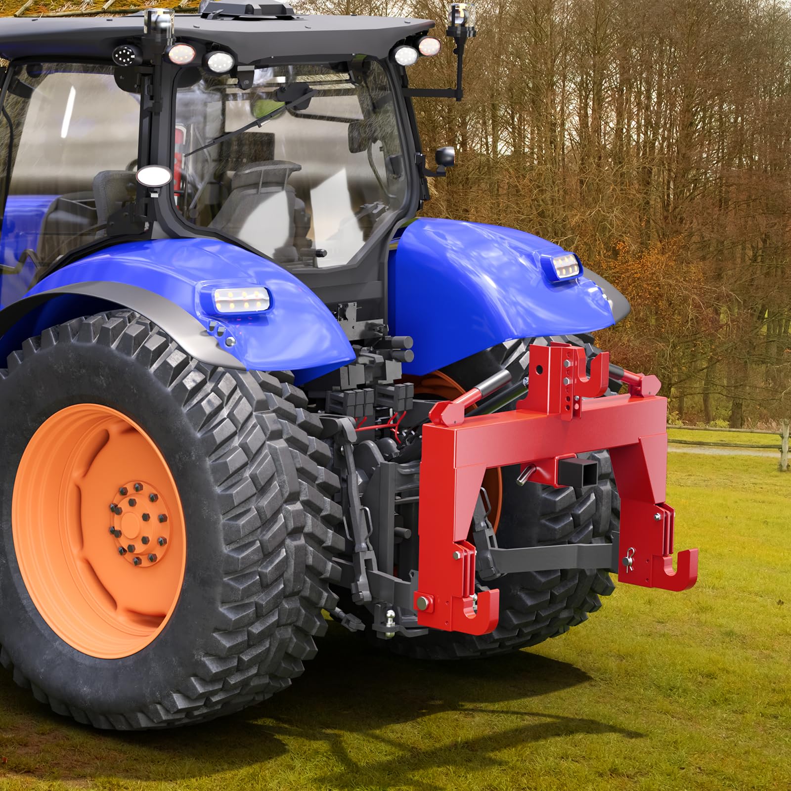 Snapklik.com : 3 Point Quick Hitch To Category 1 And 2 Tractors3000 LBS ...
