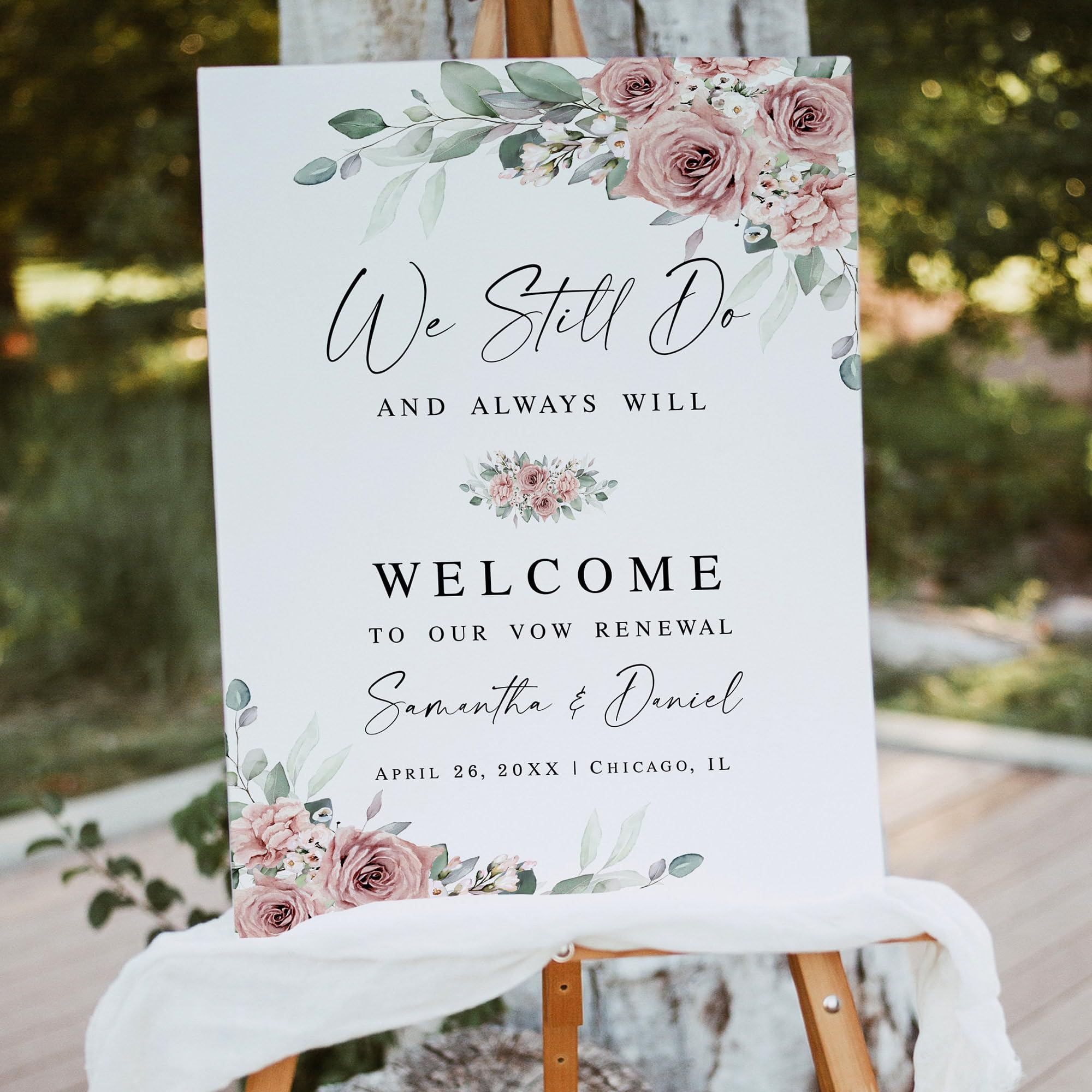 Outdoor Vow Renewal Ideas