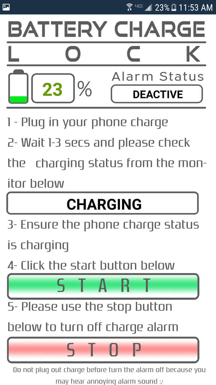 Battery Charge Lock: Phone Security - App on Amazon Appstore
