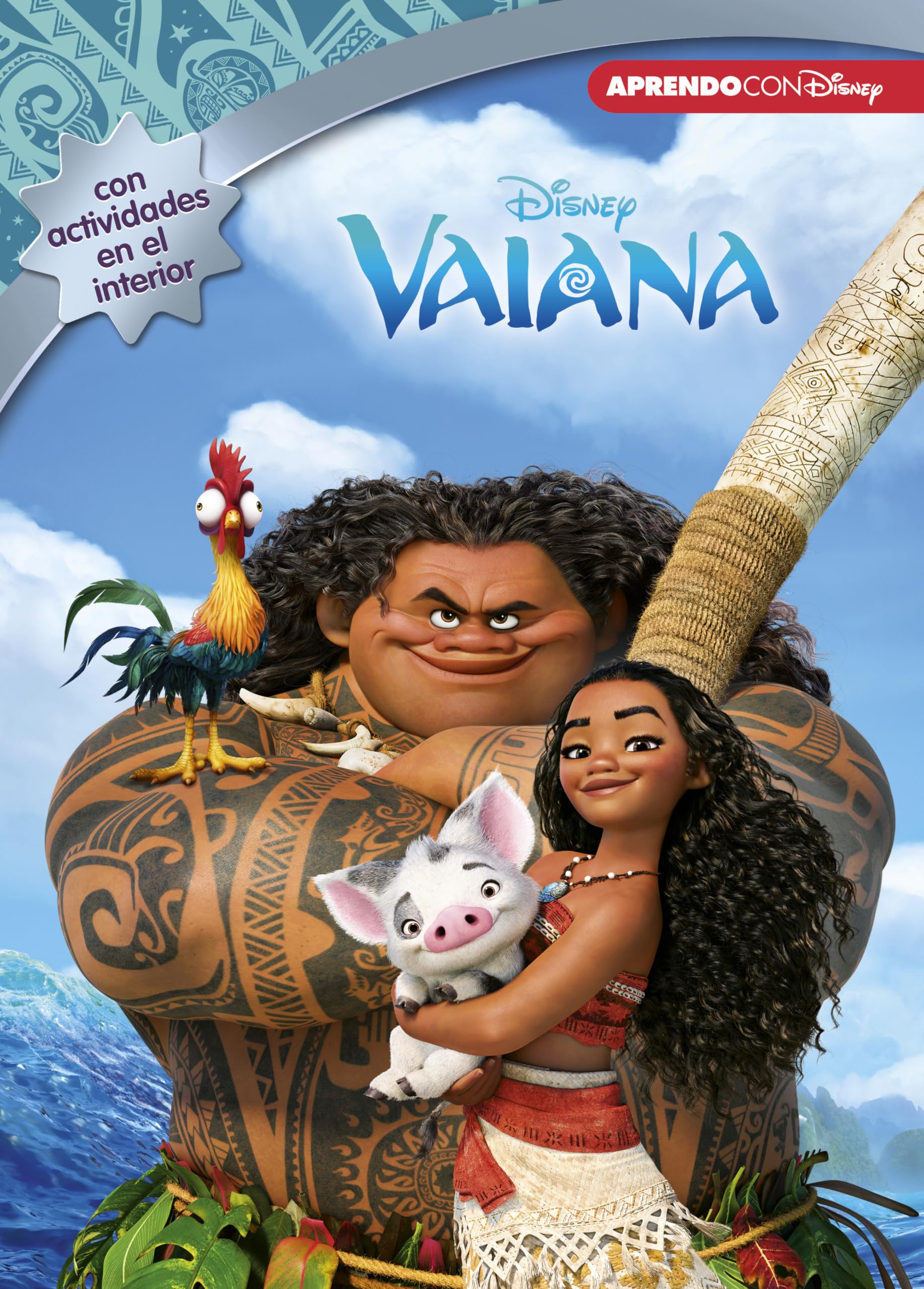 Vaiana (Disney. El libro de la película): Con actividades en el ...