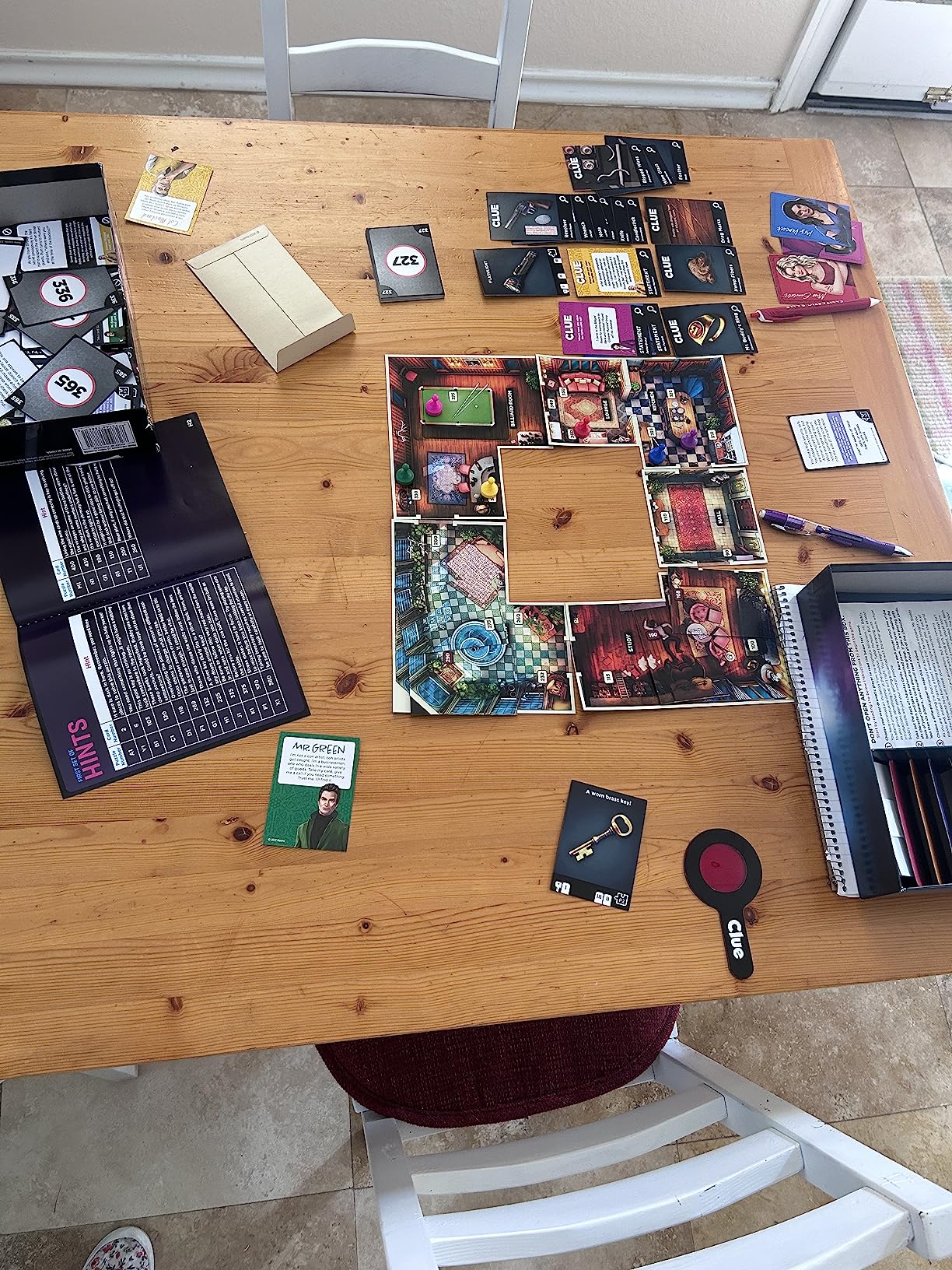 $4/mo - Finance Clue Board Game Treachery at Tudor Mansion, Escape Room ...