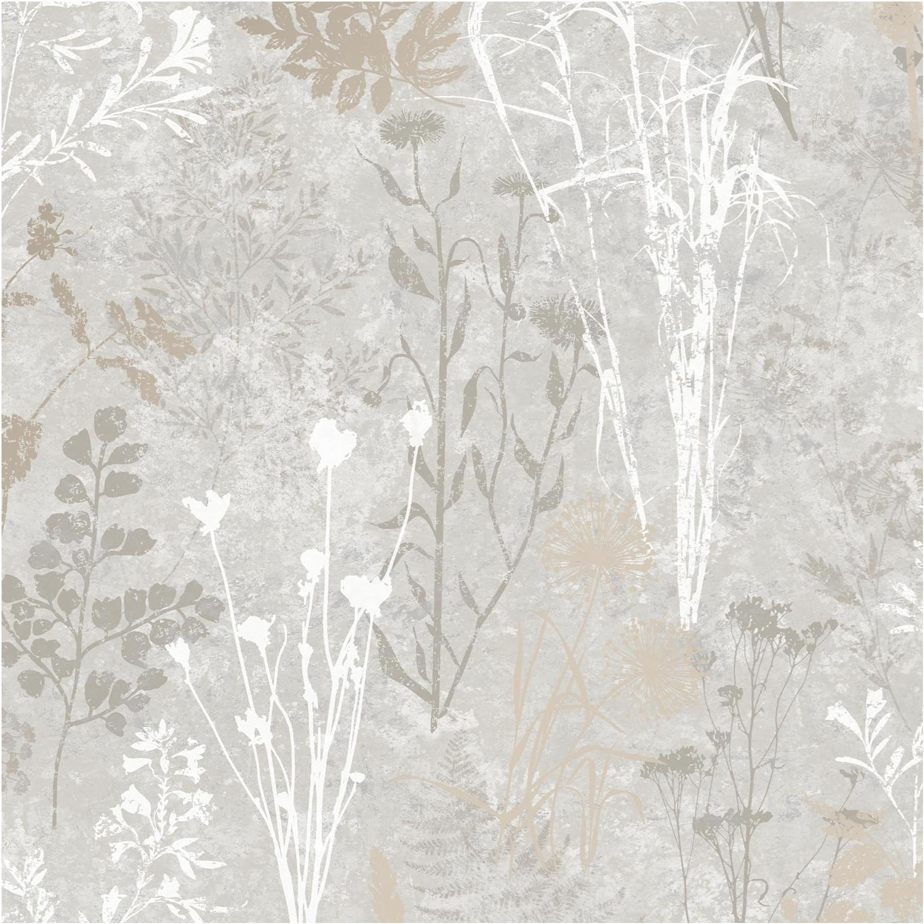 Superfresco Easy Organics Champagne Removable Wallpaper, Cream - Amazon.com