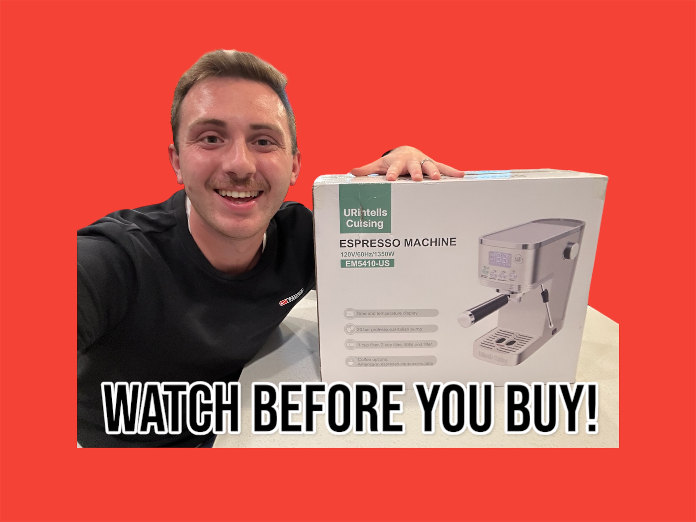 Watch Unbox and How to Use Each Tool with this Espresso Machine on ...