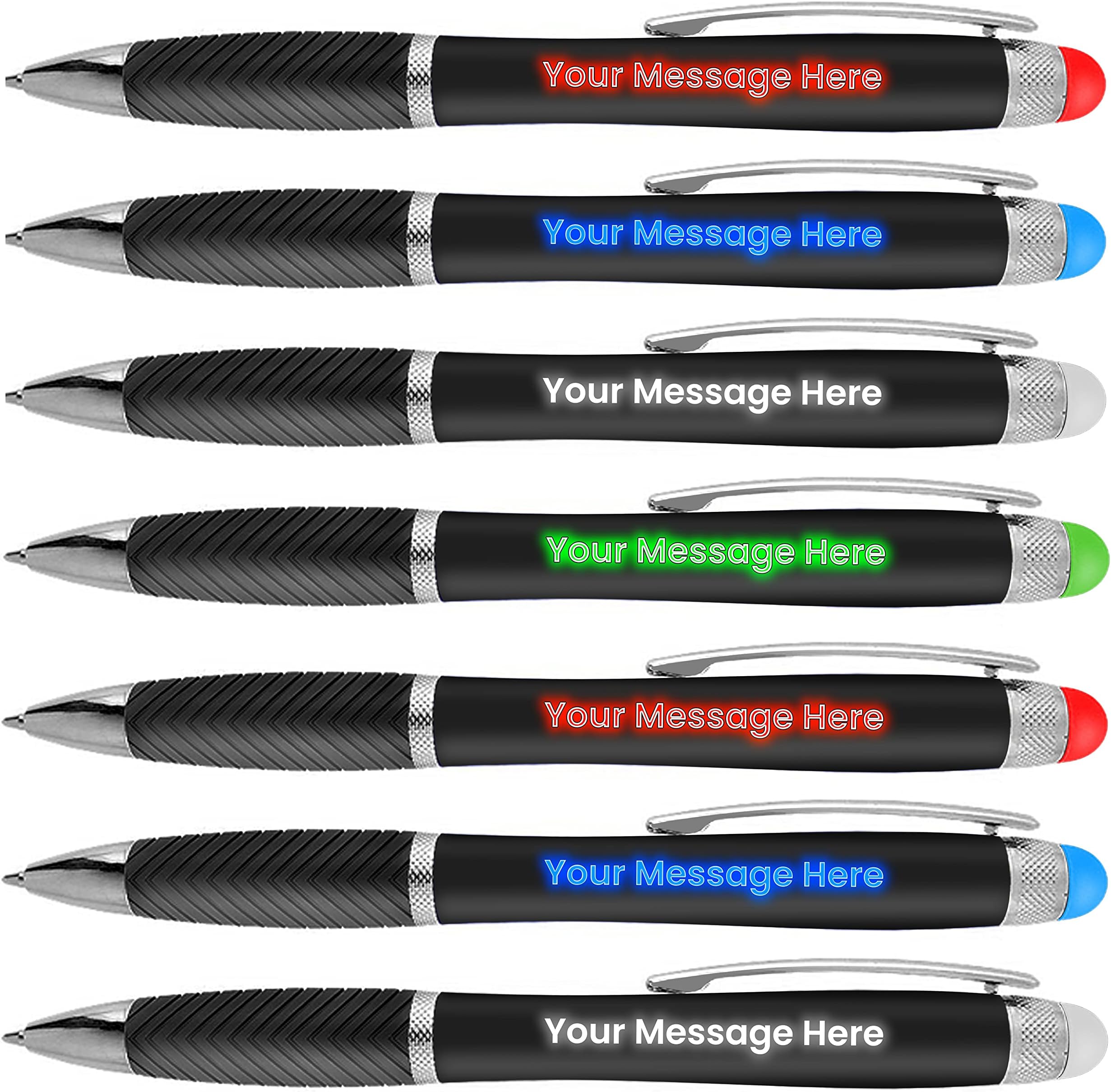 Amazon.com : Personalized Pens-80 Pack Bulk-Free Laser Engraving - 3 In ...