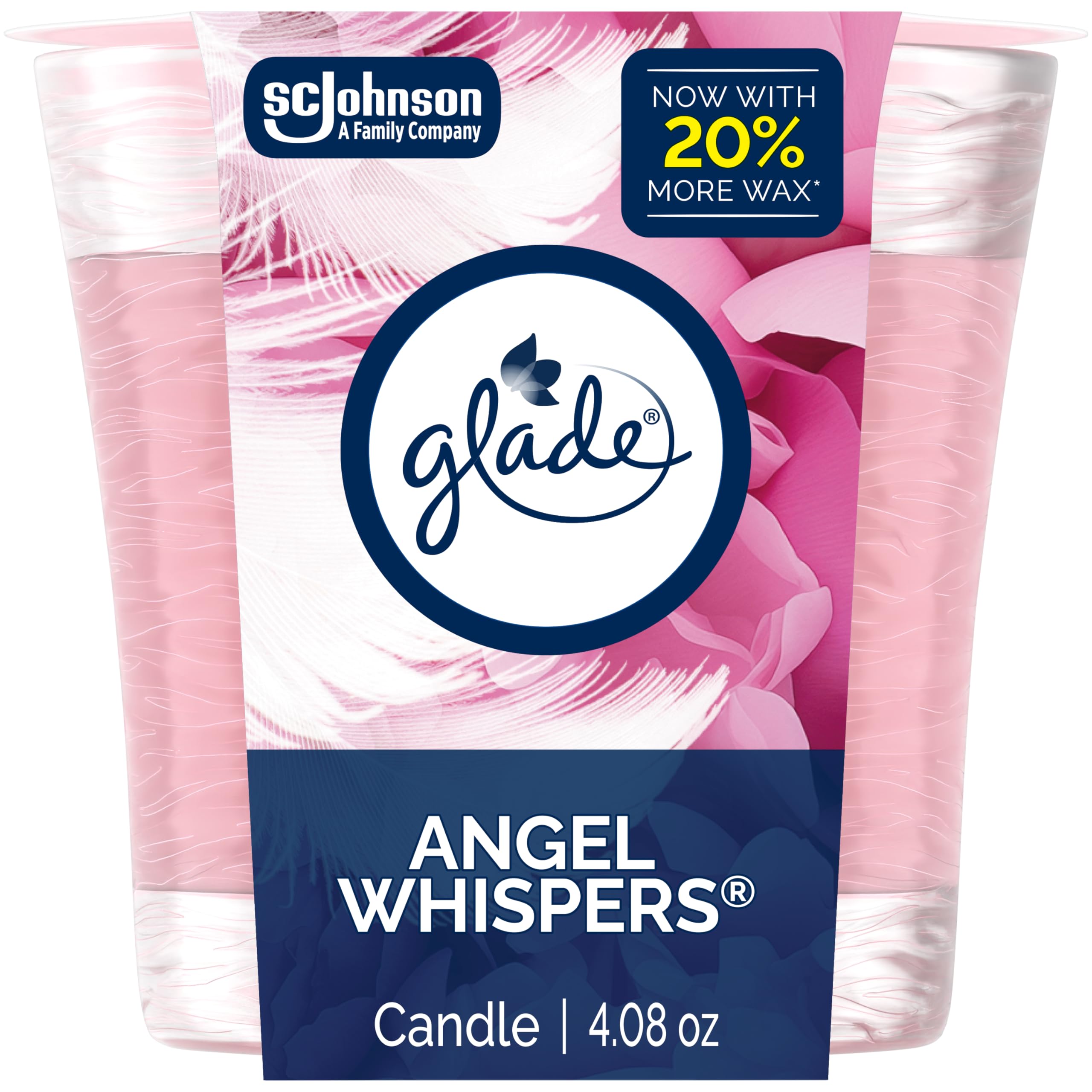 Snapklik.com : Glade 1-Wick Scented Candle Jar, Angel Whispers, Air ...