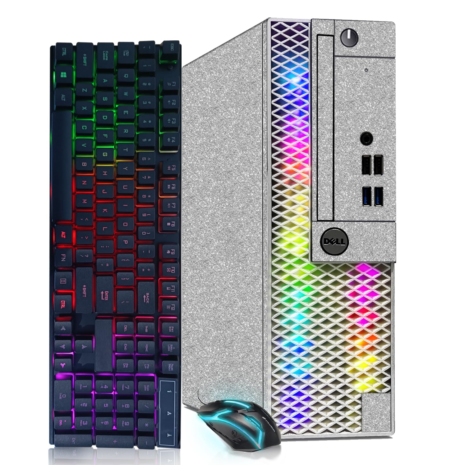 Amazon.com: Dell RGB Gaming Desktop Computer, Intel Quad Core I5-6500 ...