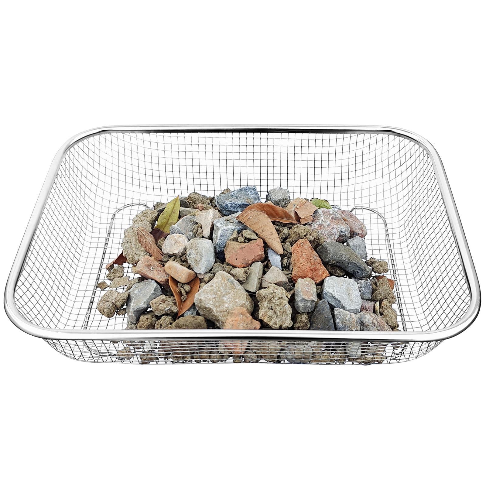 Coffee Bean Sieve Stainless Steel Garden Sieve - Multi-Purpose Sifter ...