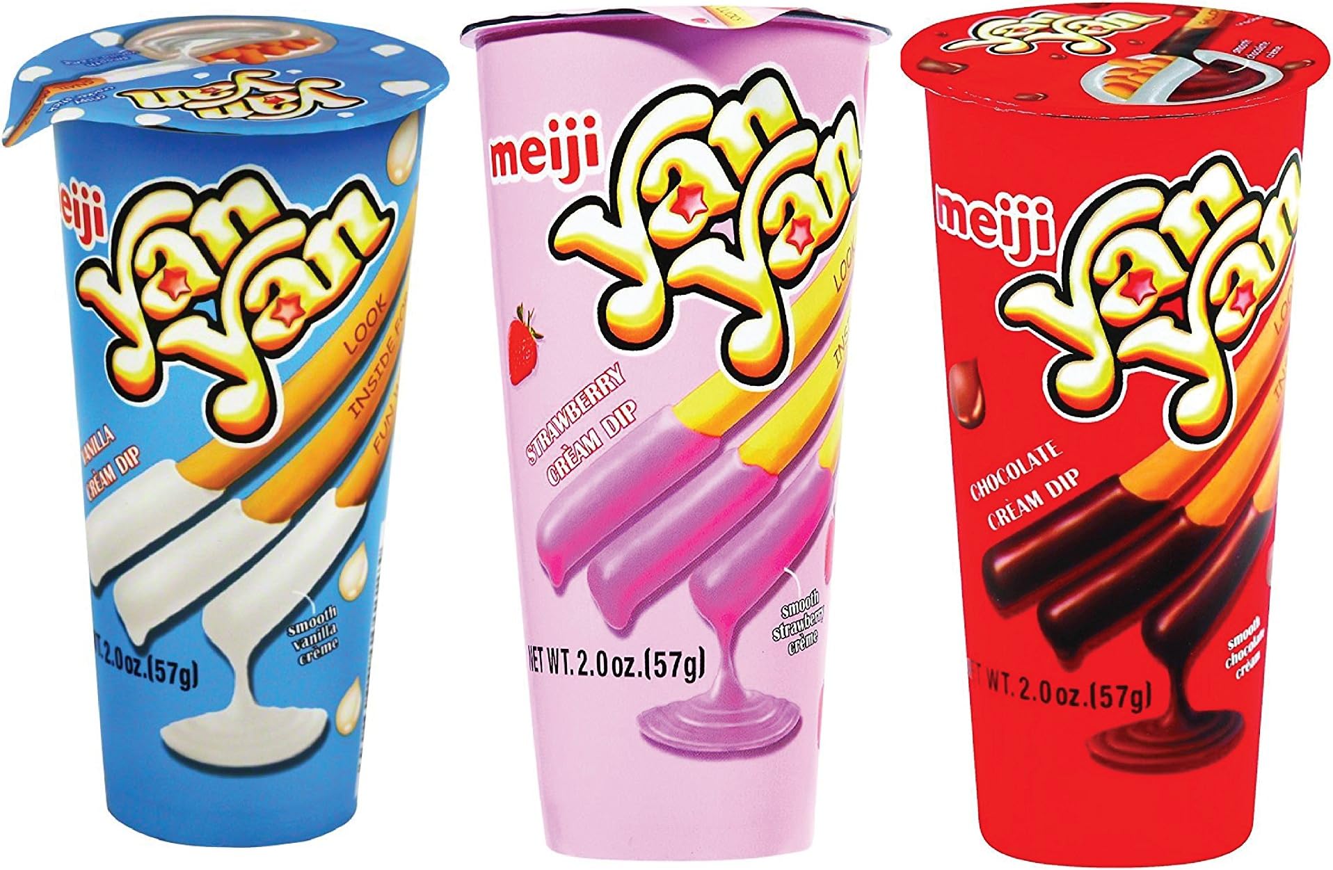 Amazon.com: Meiji Hello Panda Cookies, Strawberry Crème Filled - 2.2 oz ...