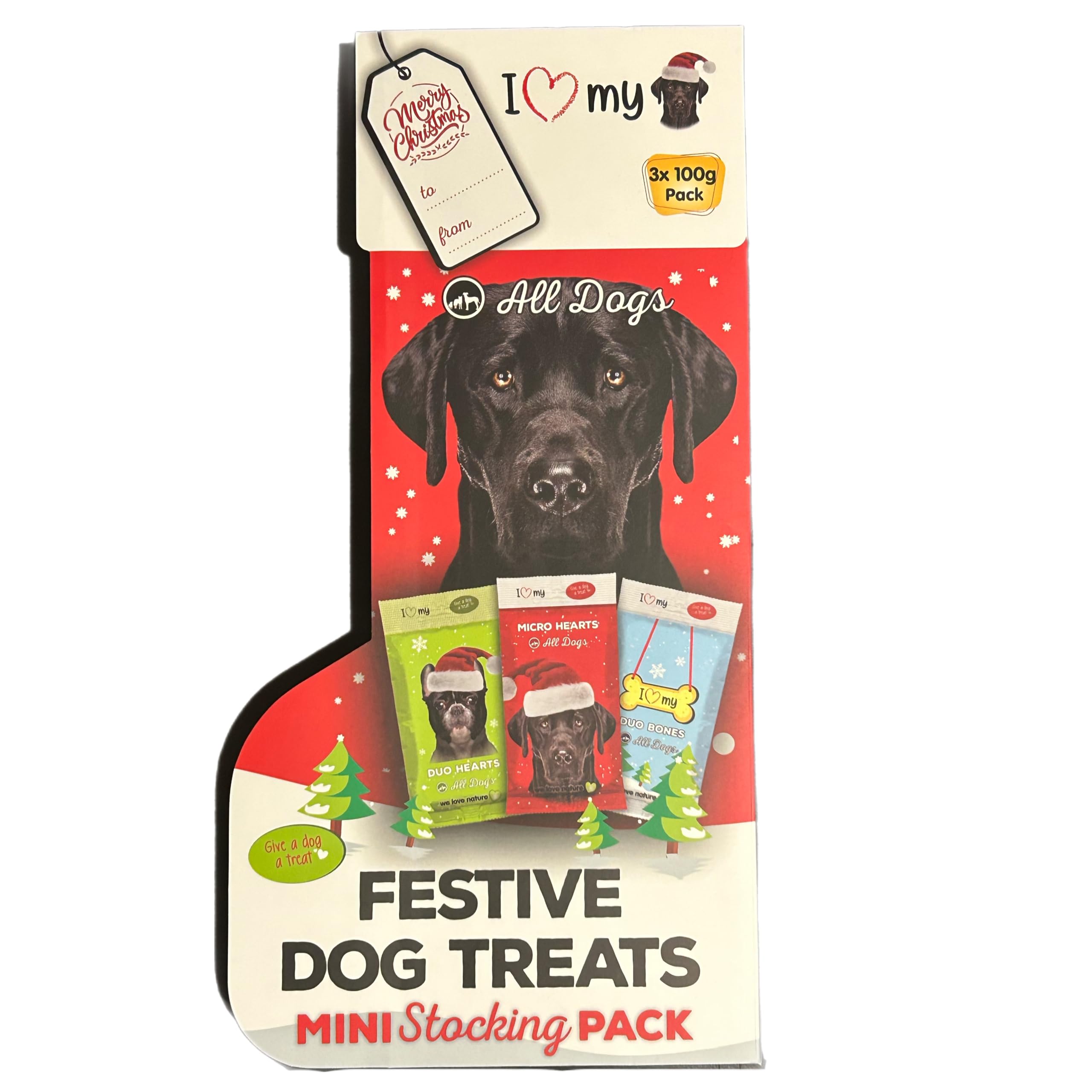 eBoutik - Christmas Dog Treat Mini Stocking Pack - Festive Dog Sweets ...