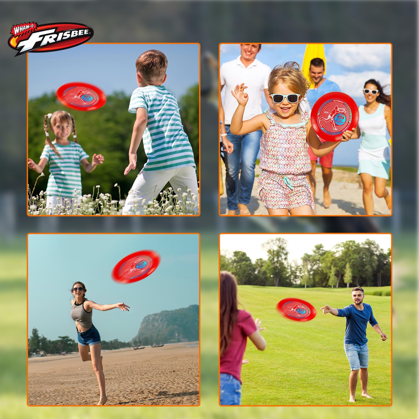 Snapklik.com : Wham-O Frisbee Ultimate Flying Disc, 175 Grams Catch ...