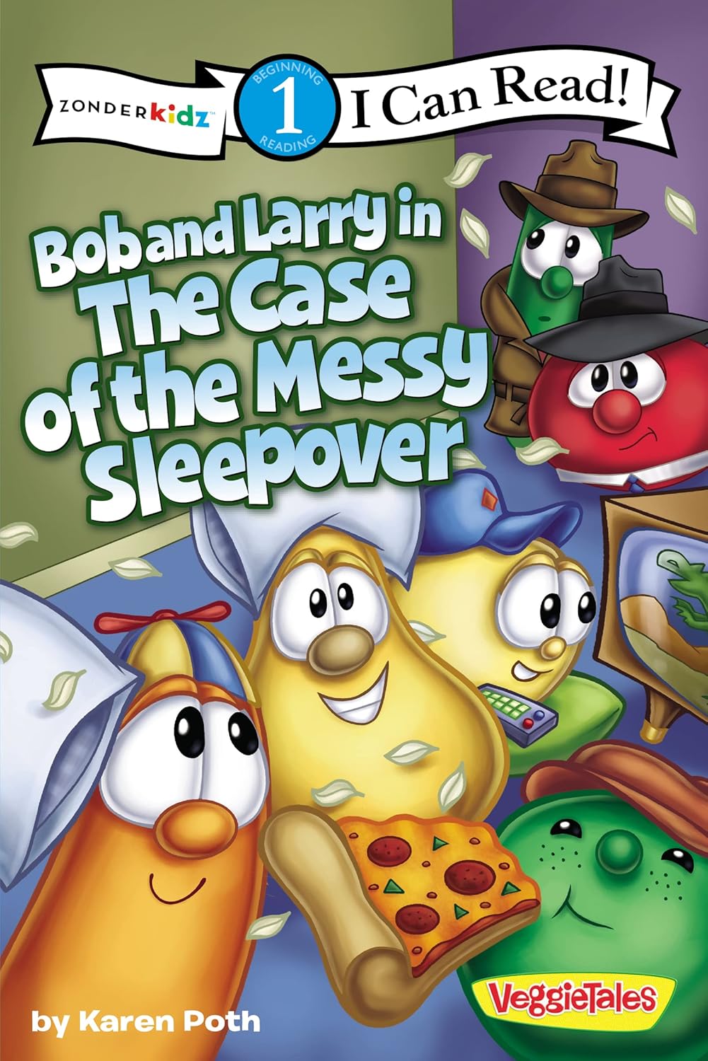 Amazon.com: Bob and Larry in the Case of the Messy Sleepover: Level 1 ...