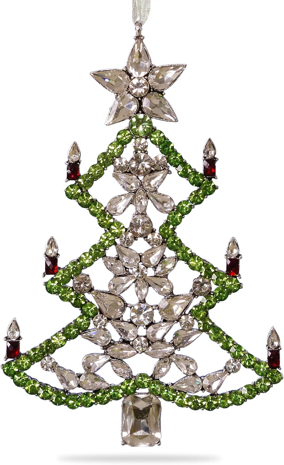 Amazon.com: Hallmark Keepsake 2017 All Spruced Up Premium Gemstone Tree ...