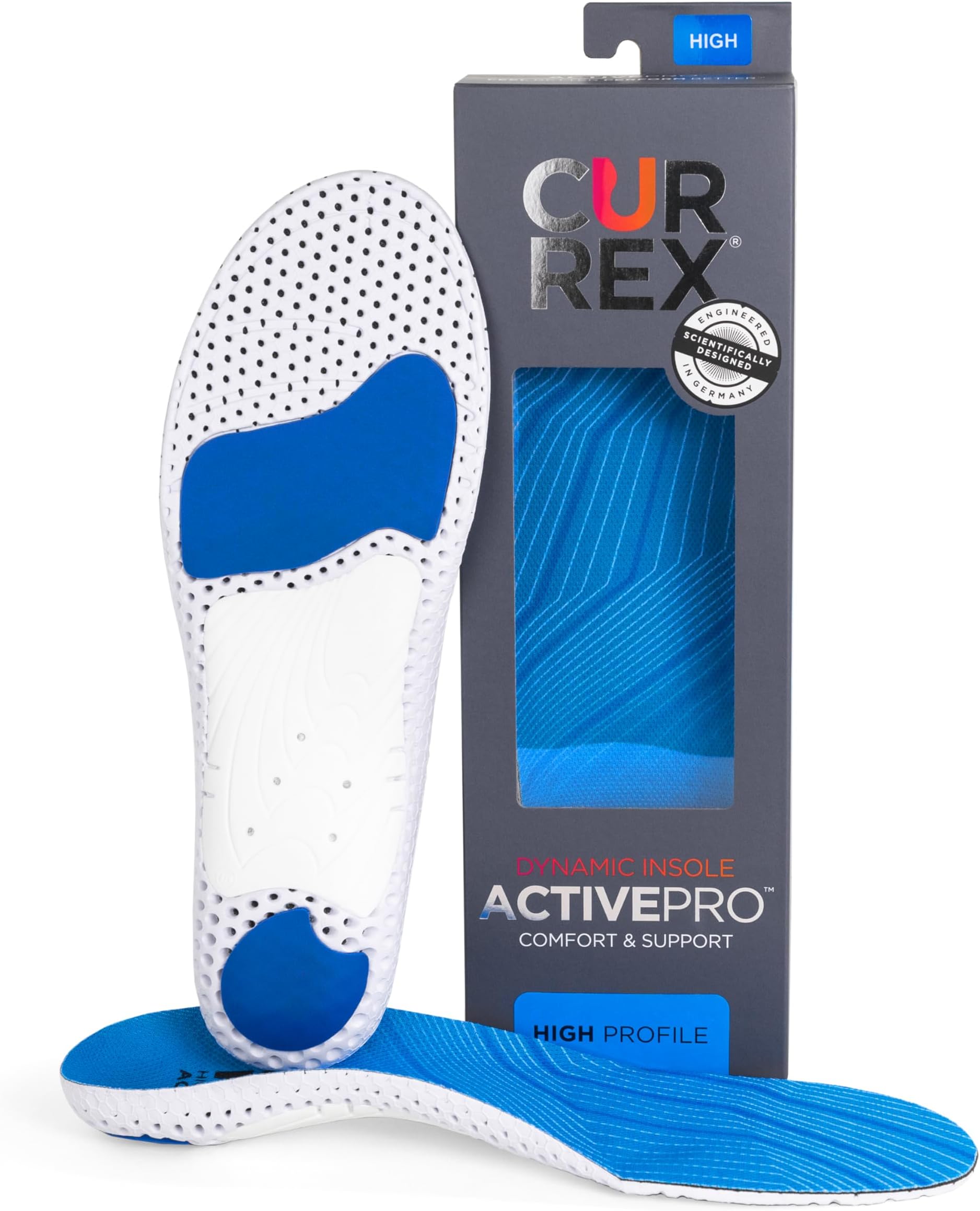 Amazon.com: CURREX RunPro Insoles for Running Shoes – Arch Support ...