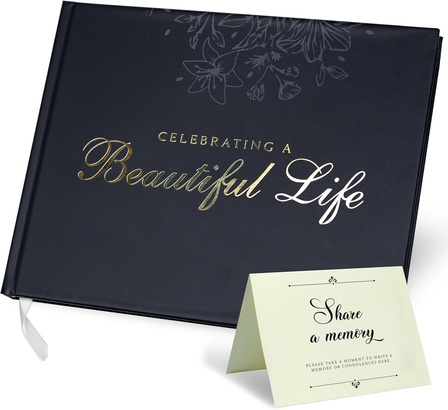 Amazon.com: Only Zest Funeral Guest Book for Memorial Service ...