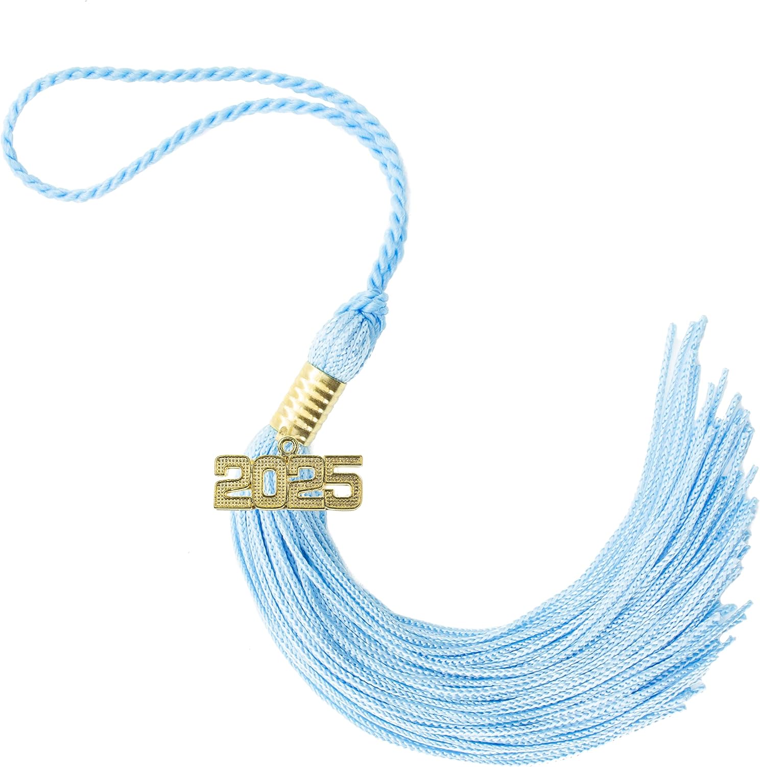 Amazon.com: Tassel Depot Light Blue Graduation Tassel with Customizable ...