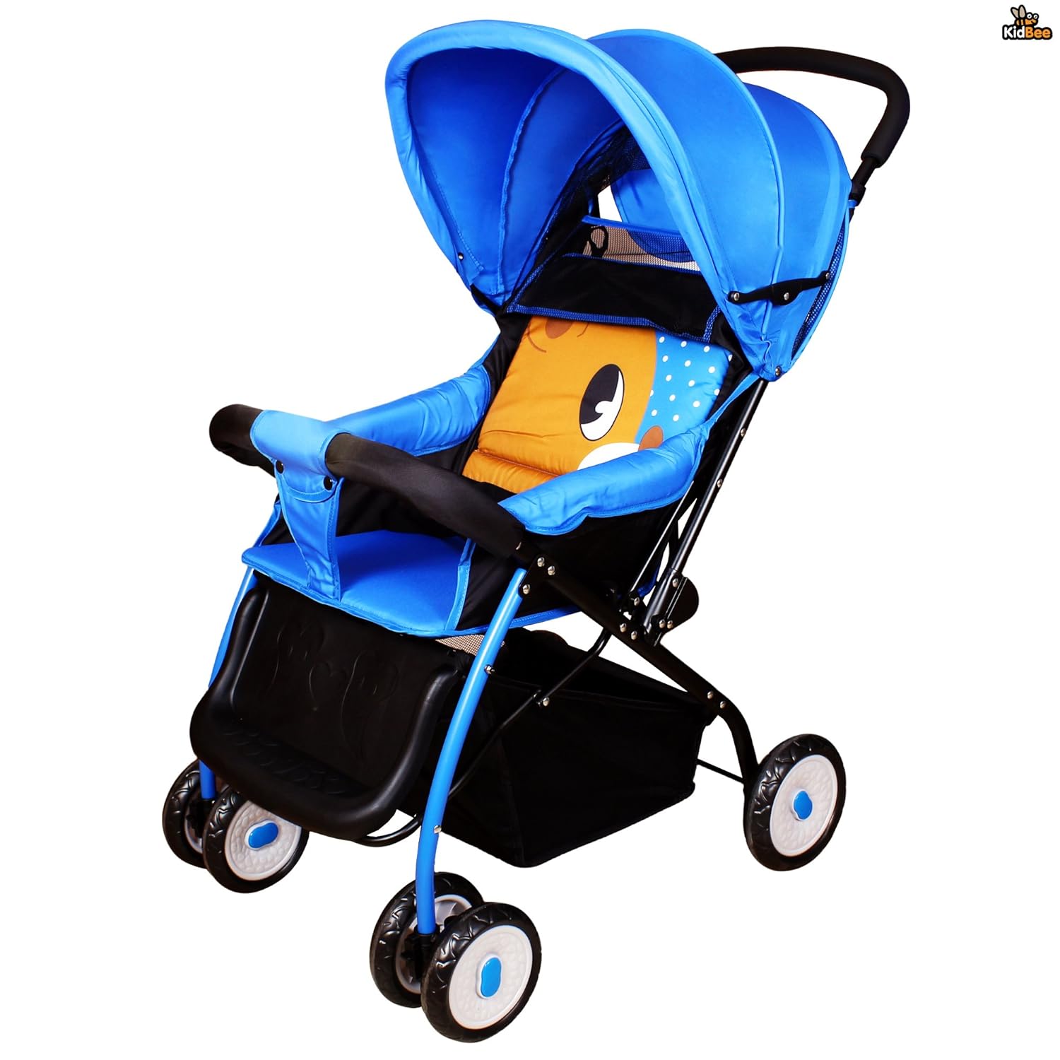 Buy Kidbee 709A Baby Stroller with 3-Point Safety Belt - Blue Online at Low Prices in India ...