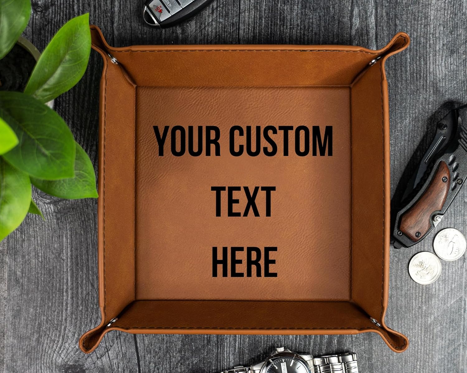 Amazon.com: Minimalist Valet Tray, Personalized Valet Tray, Accessory ...