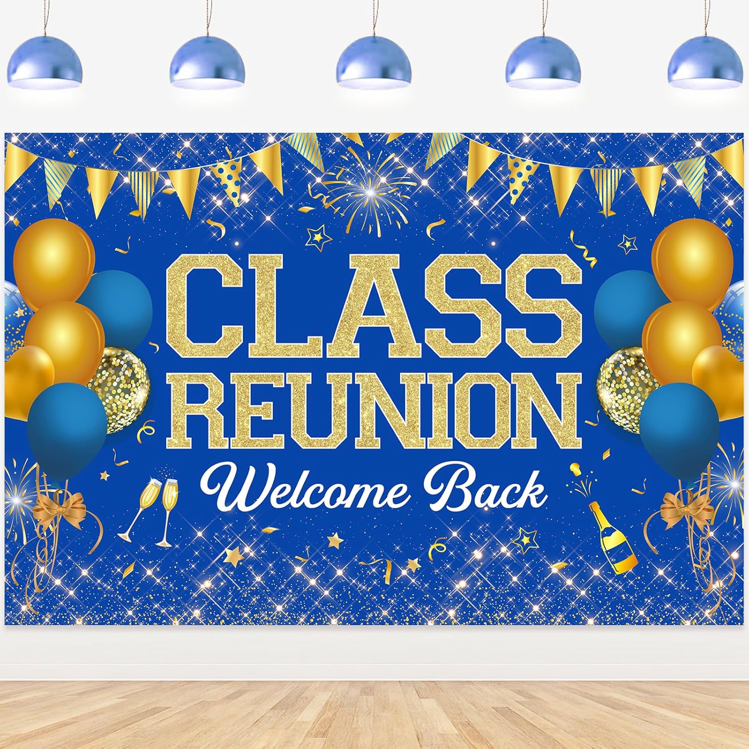 Amazon.com : Wonmelody Class Reunion Party Decorations 5 * 3ft School ...