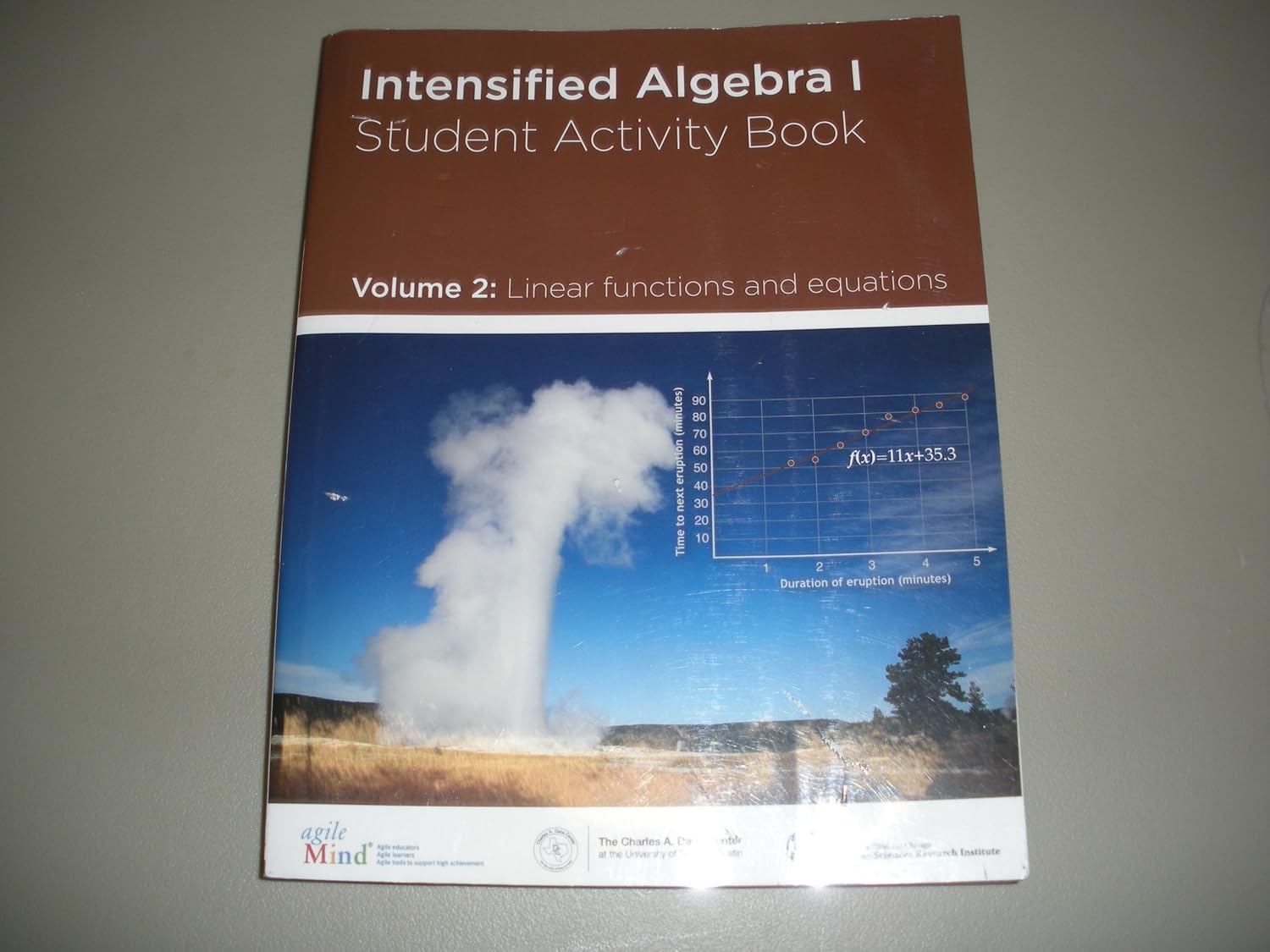 INTENSIFIED ALGEBRA 1 STUDENT ACTIVITY BOOK VOL 2: LINEA FUNCTIONS AND ...